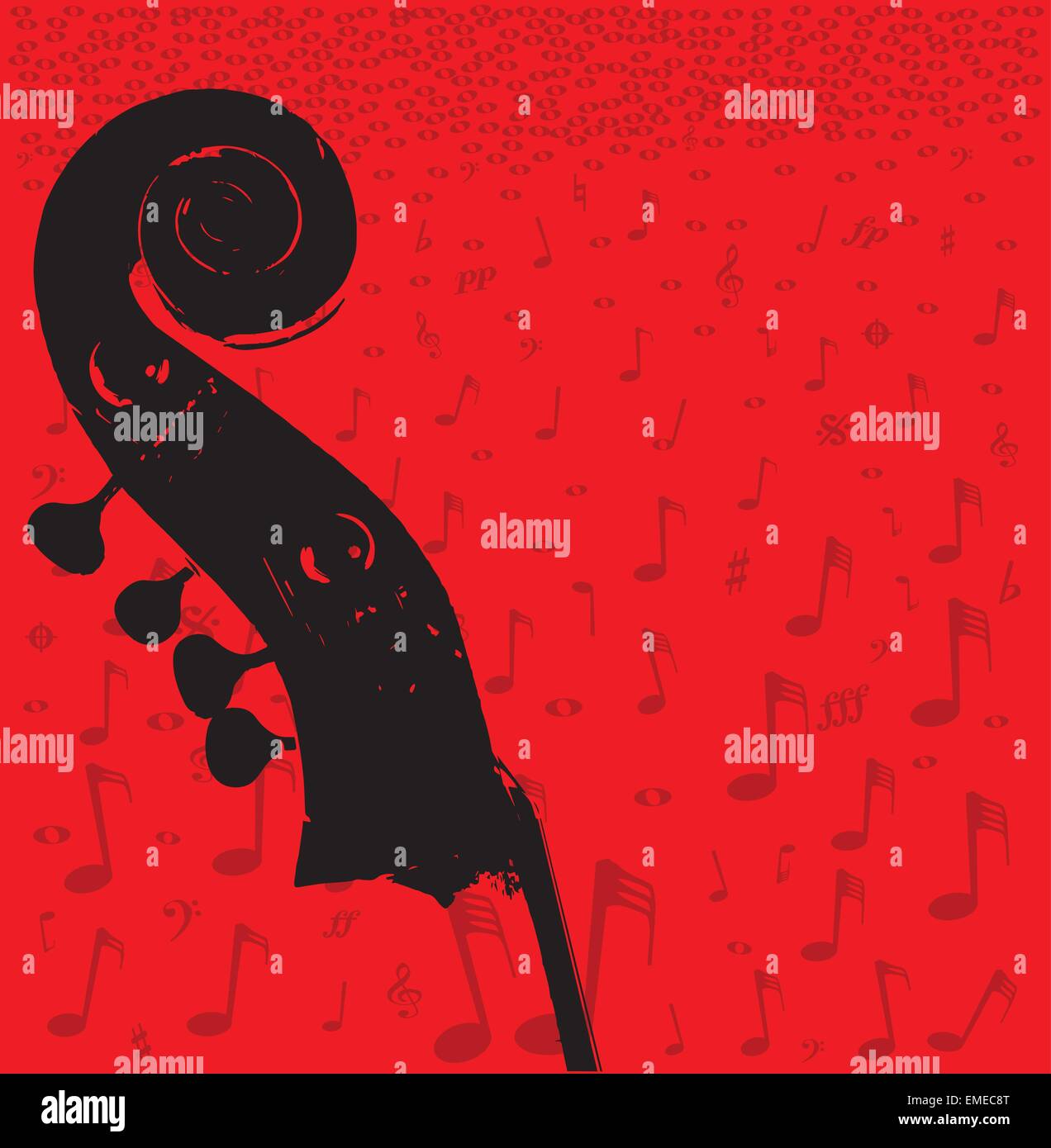 Drawing classical music Stockfotos und -bilder Kaufen - Alamy