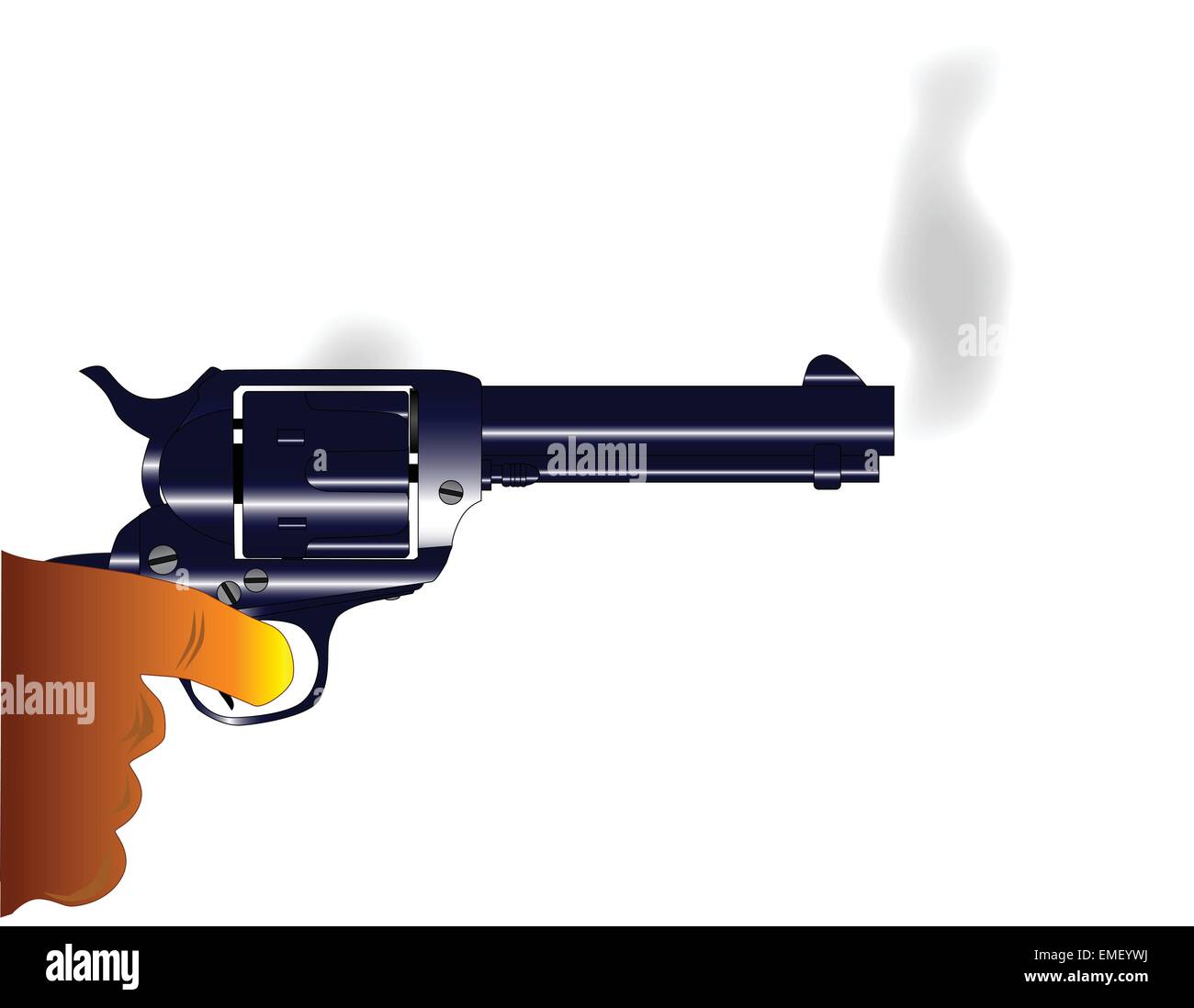 Rauchende pistole -Fotos und -Bildmaterial in hoher Auflösung – Alamy