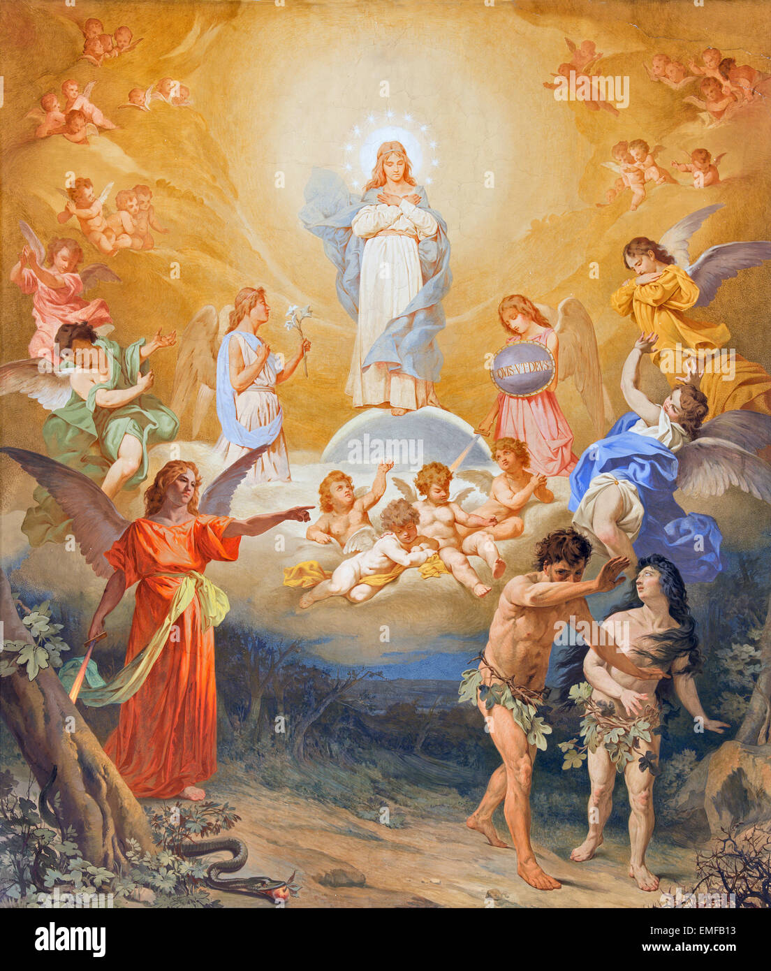 Expulsion of adam and eve -Fotos und -Bildmaterial in hoher Auflösung – Alamy