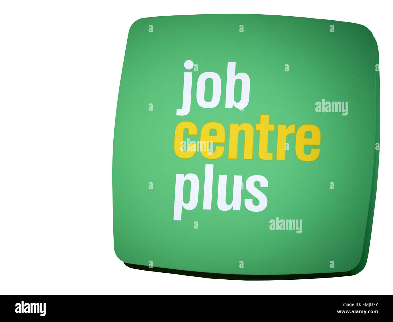 Jobcenter plus zeichen Ausgeschnittene Stockfotos und -bilder - Alamy