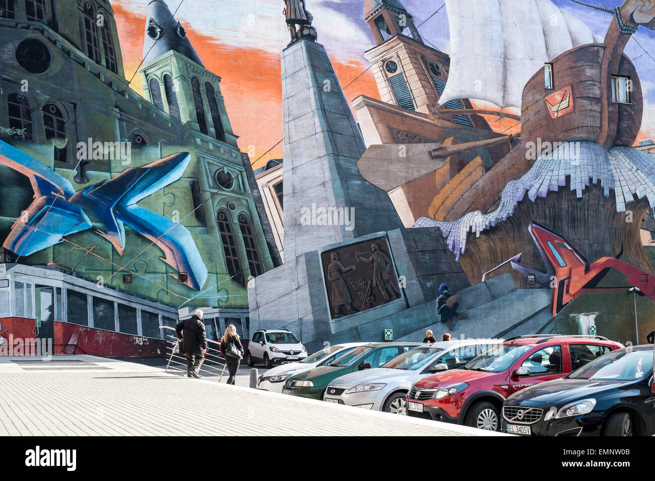 Lodz graffiti -Fotos und -Bildmaterial in hoher Auflösung – Alamy