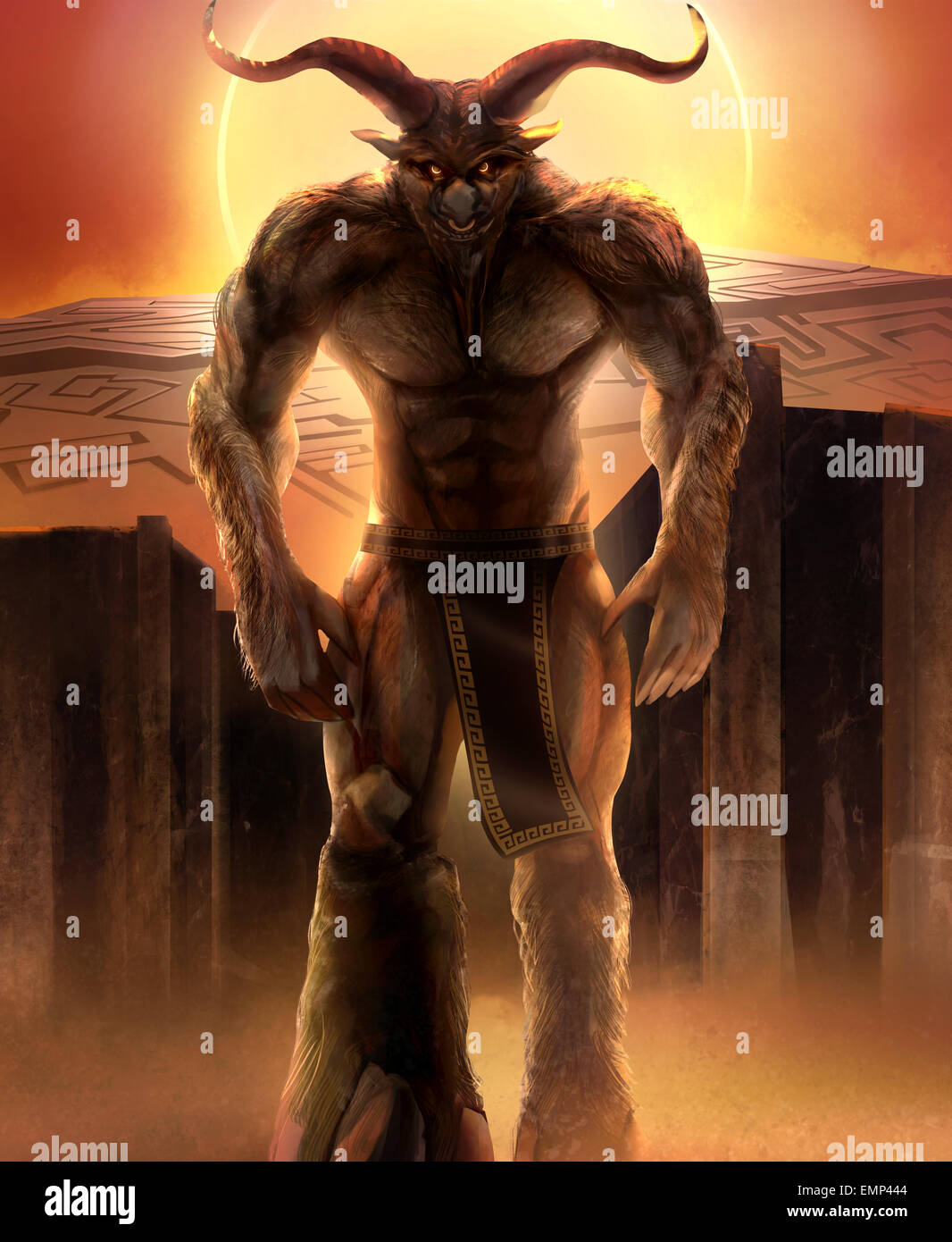 Minotaur Maze Stockfotos & Minotaur Maze Bilder - Alamy