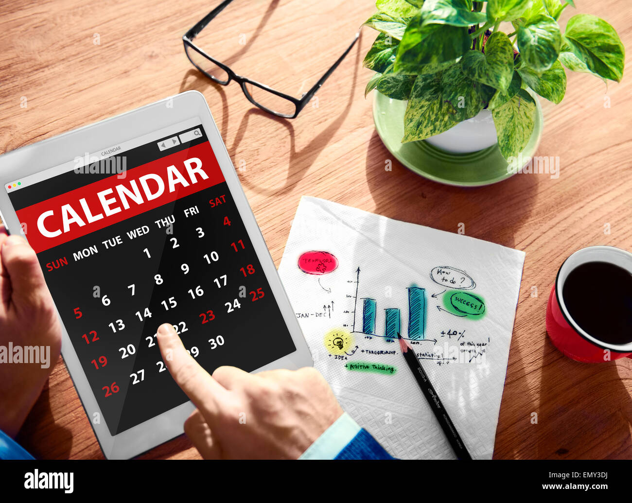 Digitaler kalender -Fotos und -Bildmaterial in hoher Auflösung – Alamy
