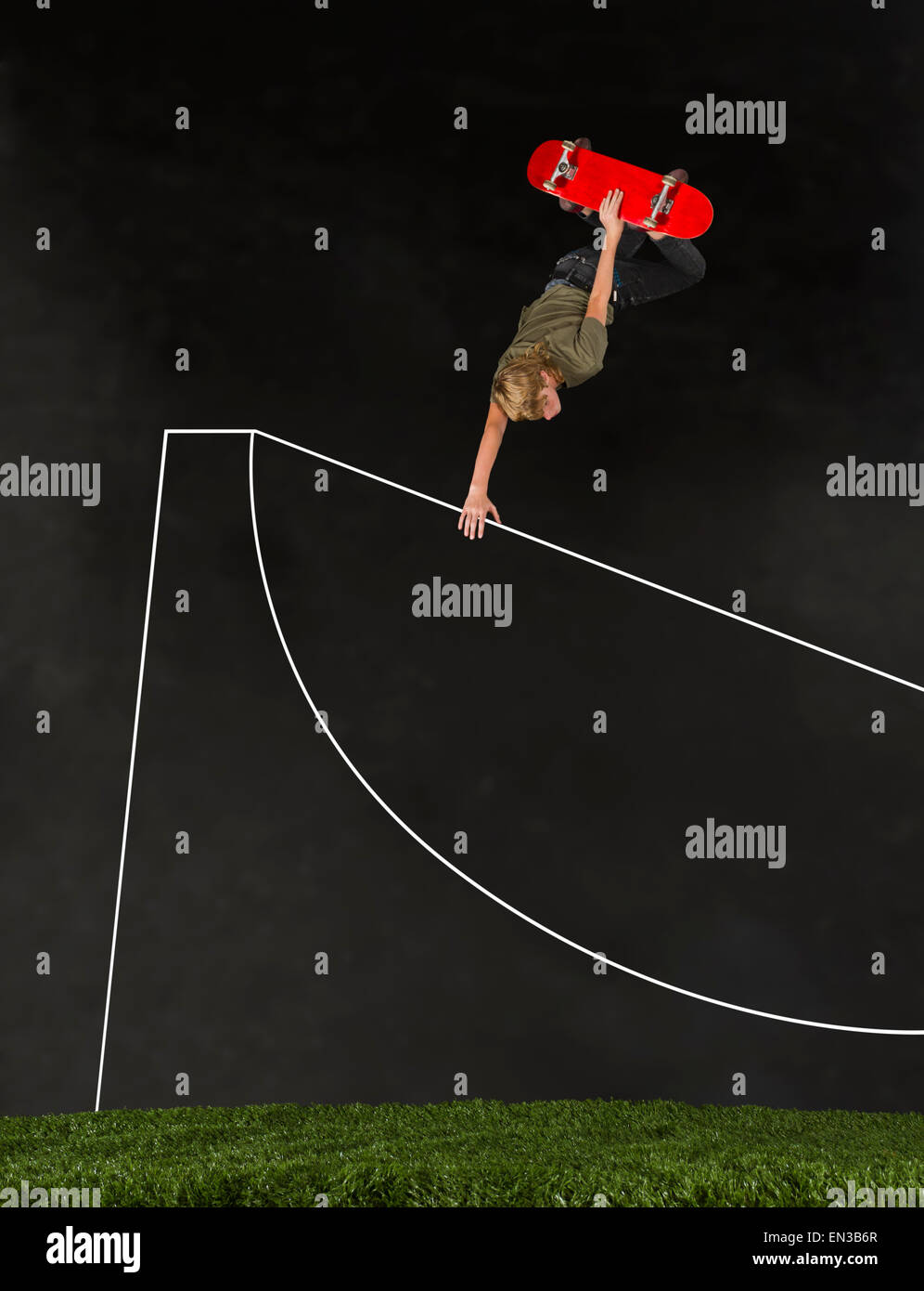 Halfpipe Halfpipe Stockfotos und -bilder Kaufen - Alamy