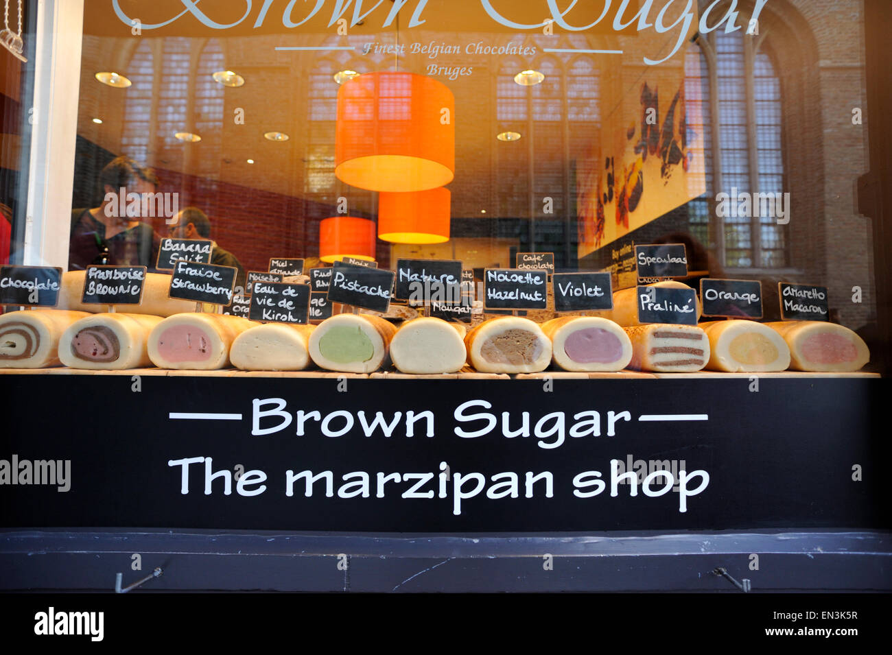 Belgium bruges marzipan shop -Fotos und -Bildmaterial in hoher ...