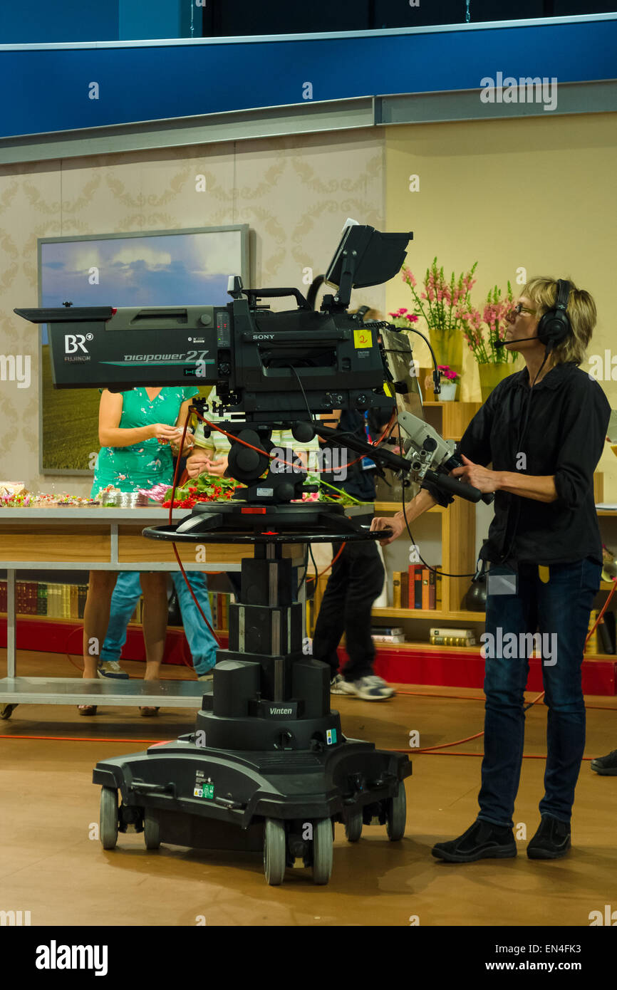 Aufzeichnung Fernsehsendung ARD-Buffet Stockfotografie - Alamy