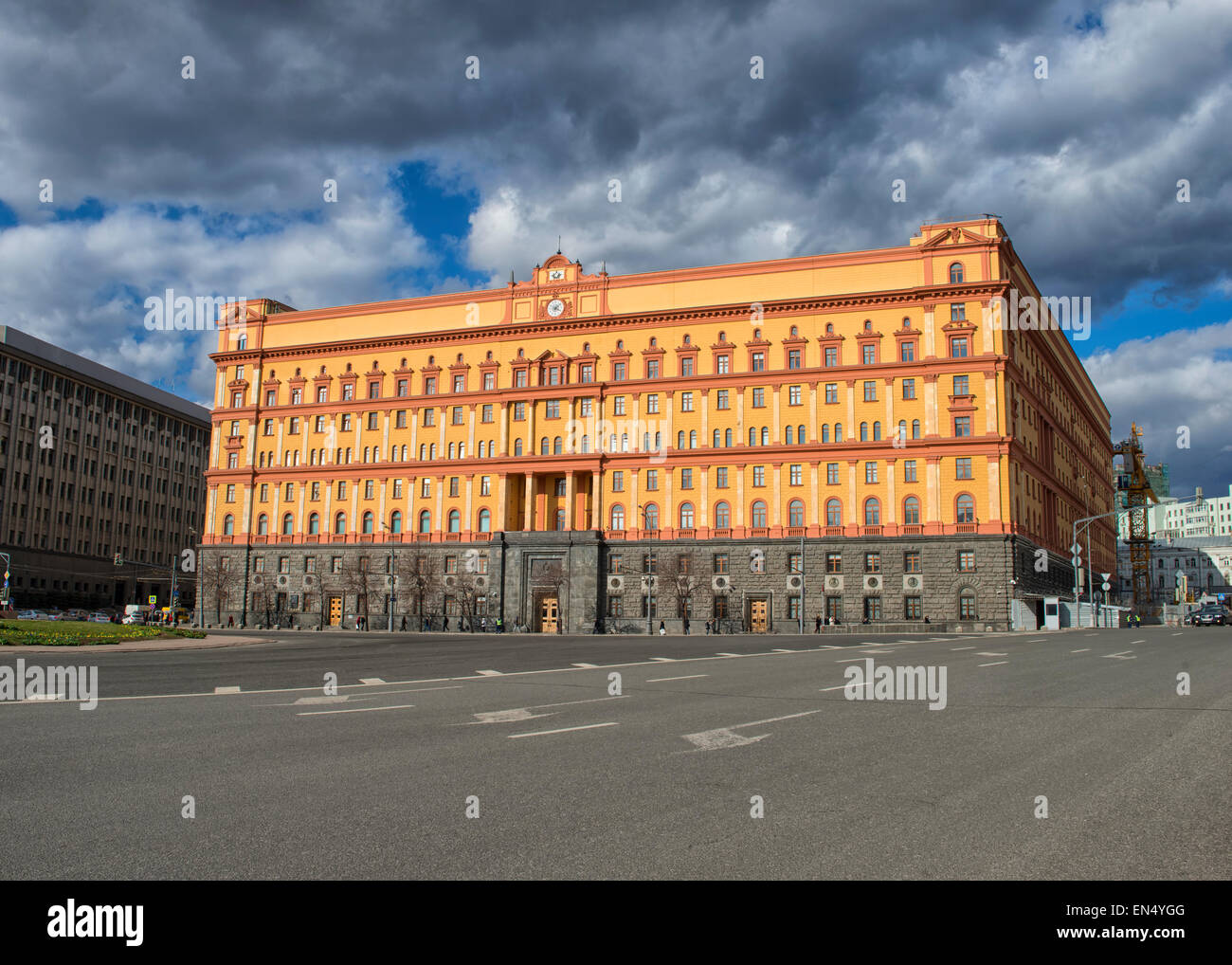 Lubyanka Square Moscow Russia Stockfotos und -bilder Kaufen - Alamy