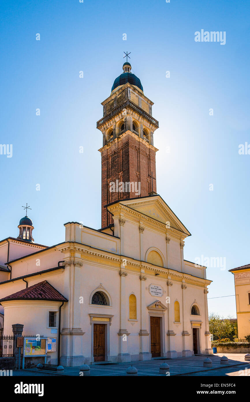Italien Veneto Montello Nervesa della Battaglia Kirche von St. Giovanni ...