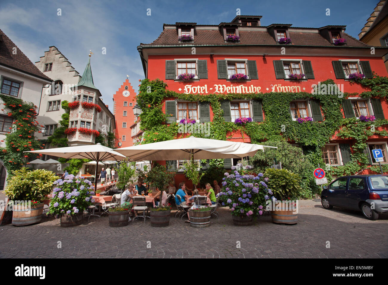 Straße in der Altstadt Stockfotografie - Alamy