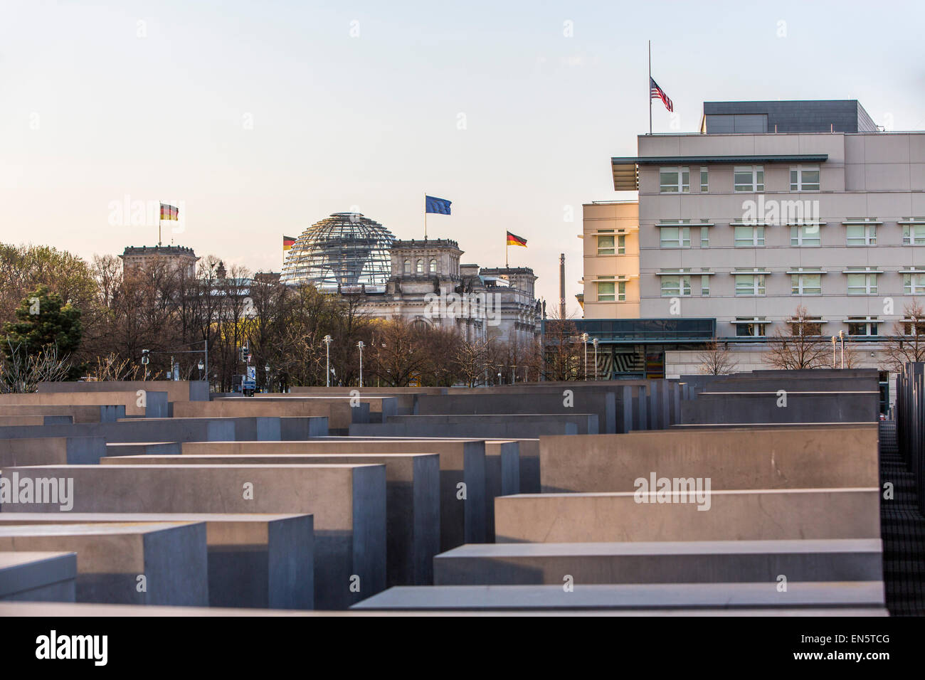 Denkmal für die ermordeten Juden Europas, Holocaust-Mahnmal, Berlin ...