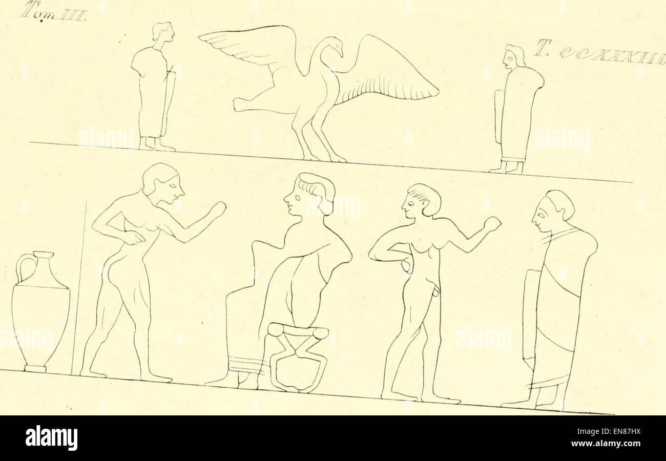 Diese 1835 entstandene Illustration aus Inghiramis *Pitture di vasi ...