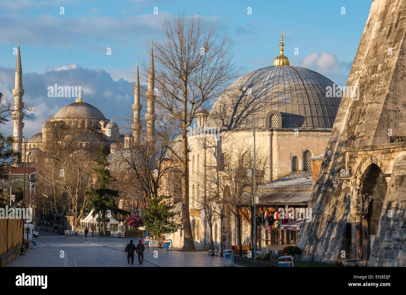 Auf der Suche nach unten Kabasakal Cadesi vorbei an der Mousoleum von ...