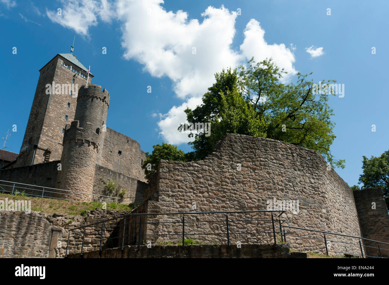 Ruine Starkenburg, Heppenheim, Bergstraße, Hessen, Deutschland | Ruine ...