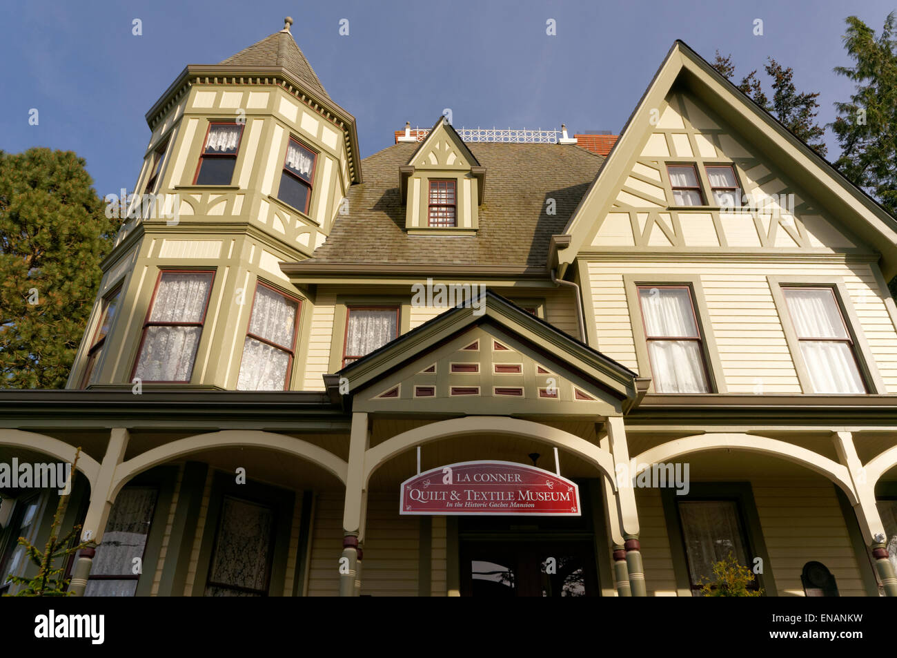 La Conner Quilt und Textilmuseum in La Conner, Washington State, USA ...