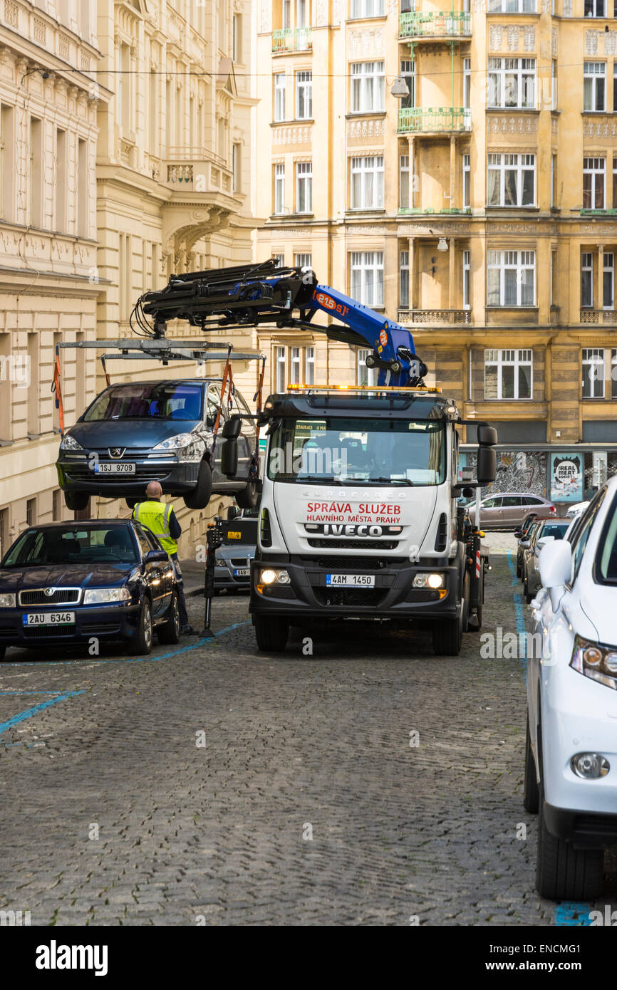 Prag Auto Parken Gefahrlich