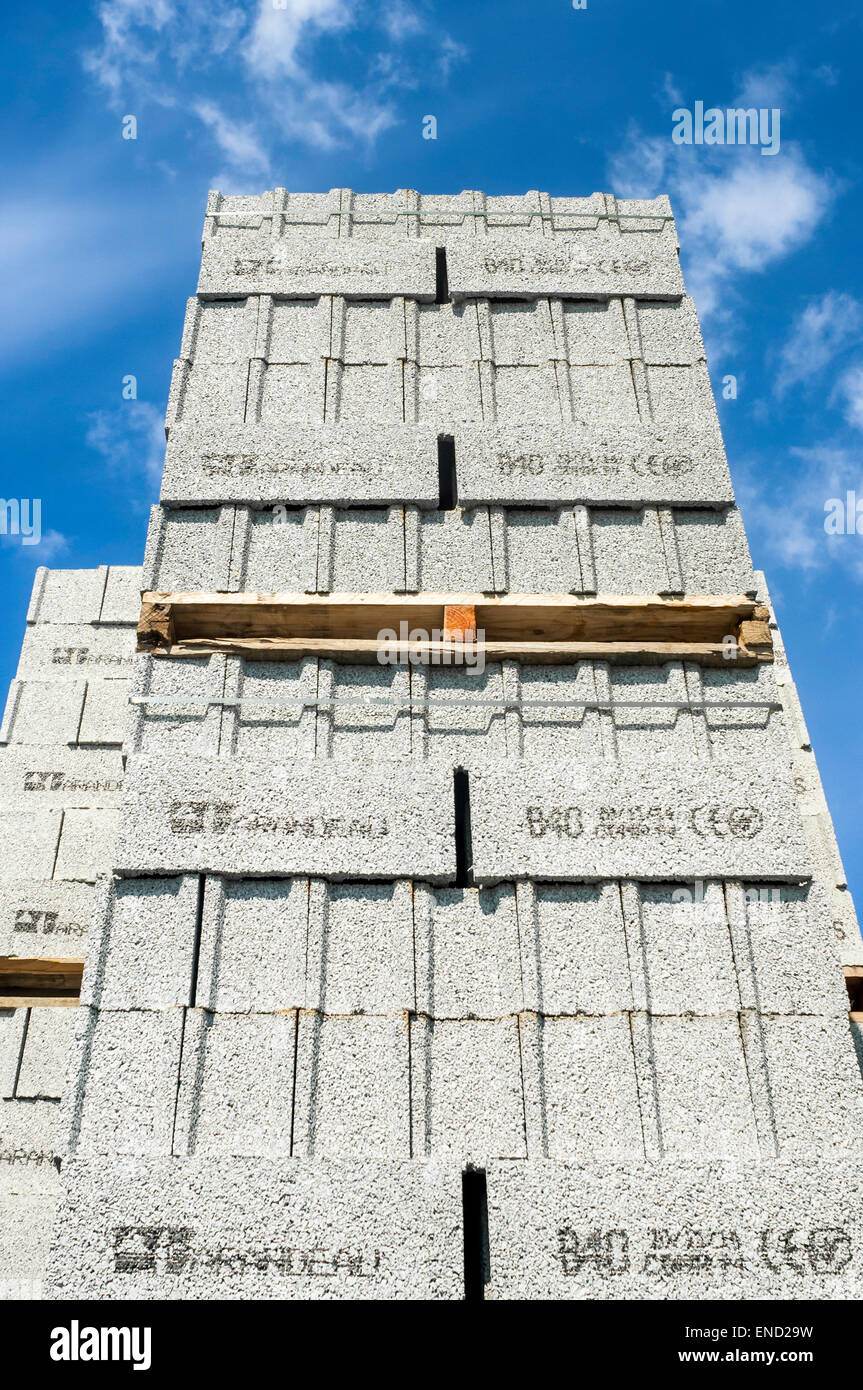 "Garandeau" Brise Block Baustoffe - Frankreich gestapelt ...