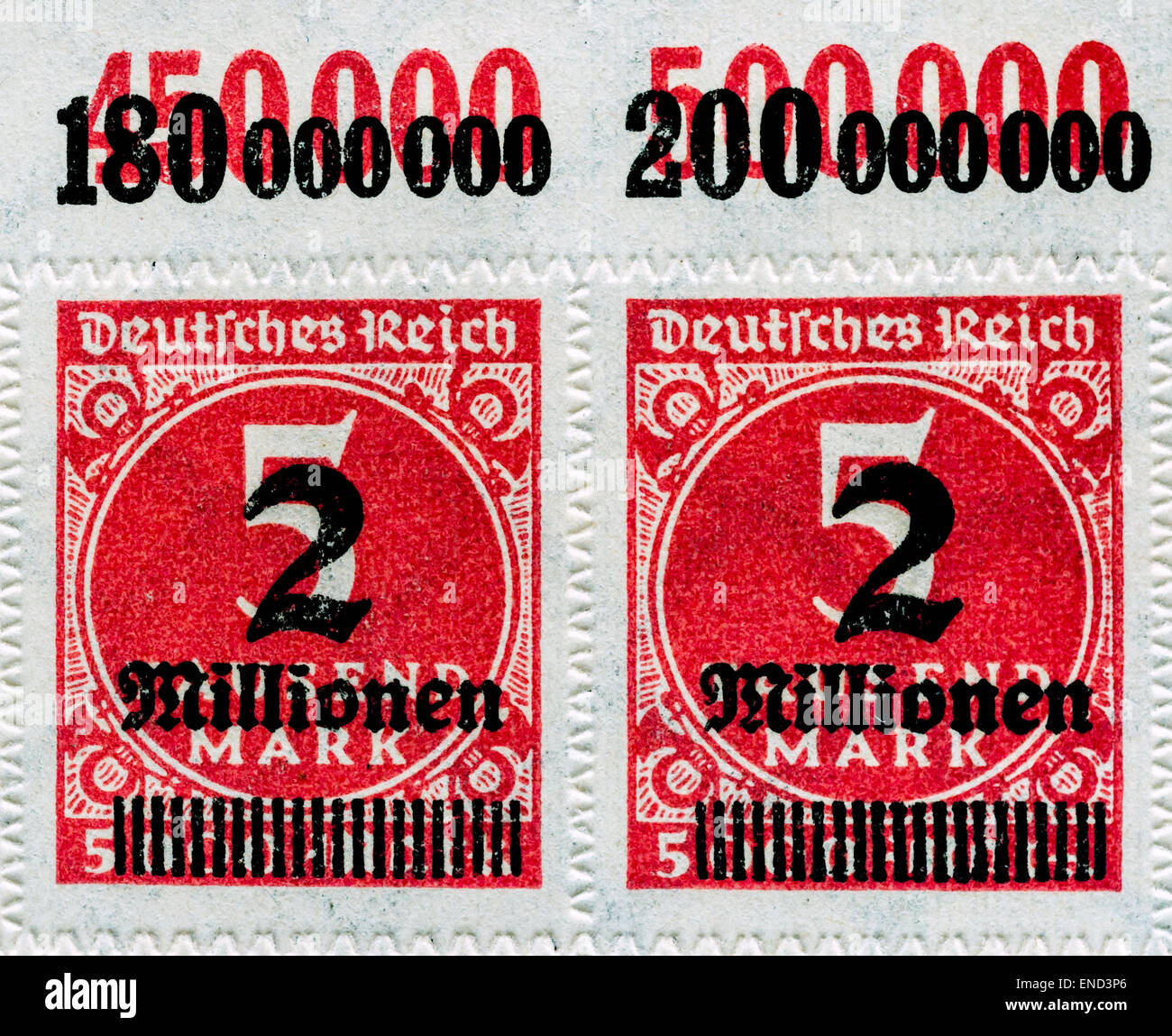 German Money 1923 Stockfotos und -bilder Kaufen - Alamy