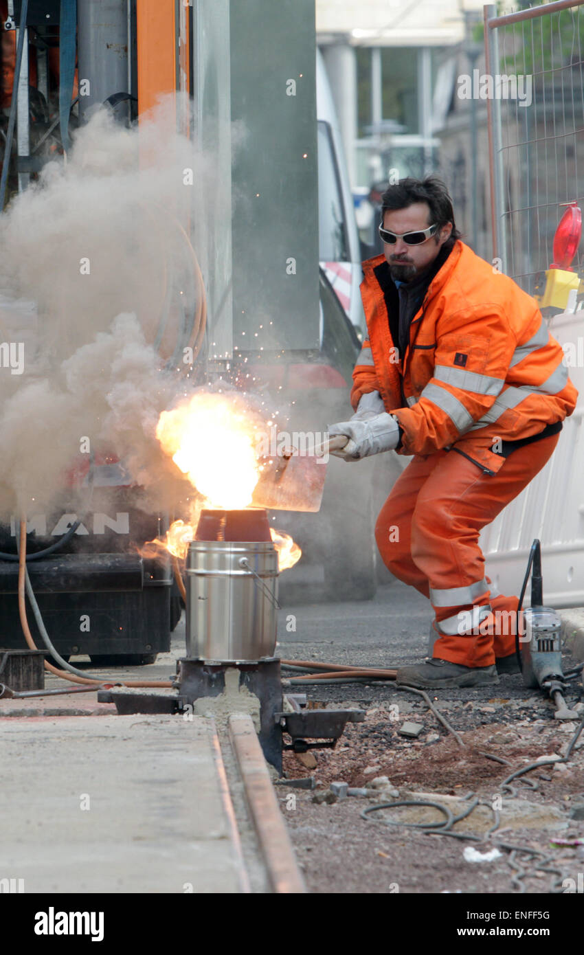 Thermit auf der spur Stockfotos und -bilder Kaufen - Alamy