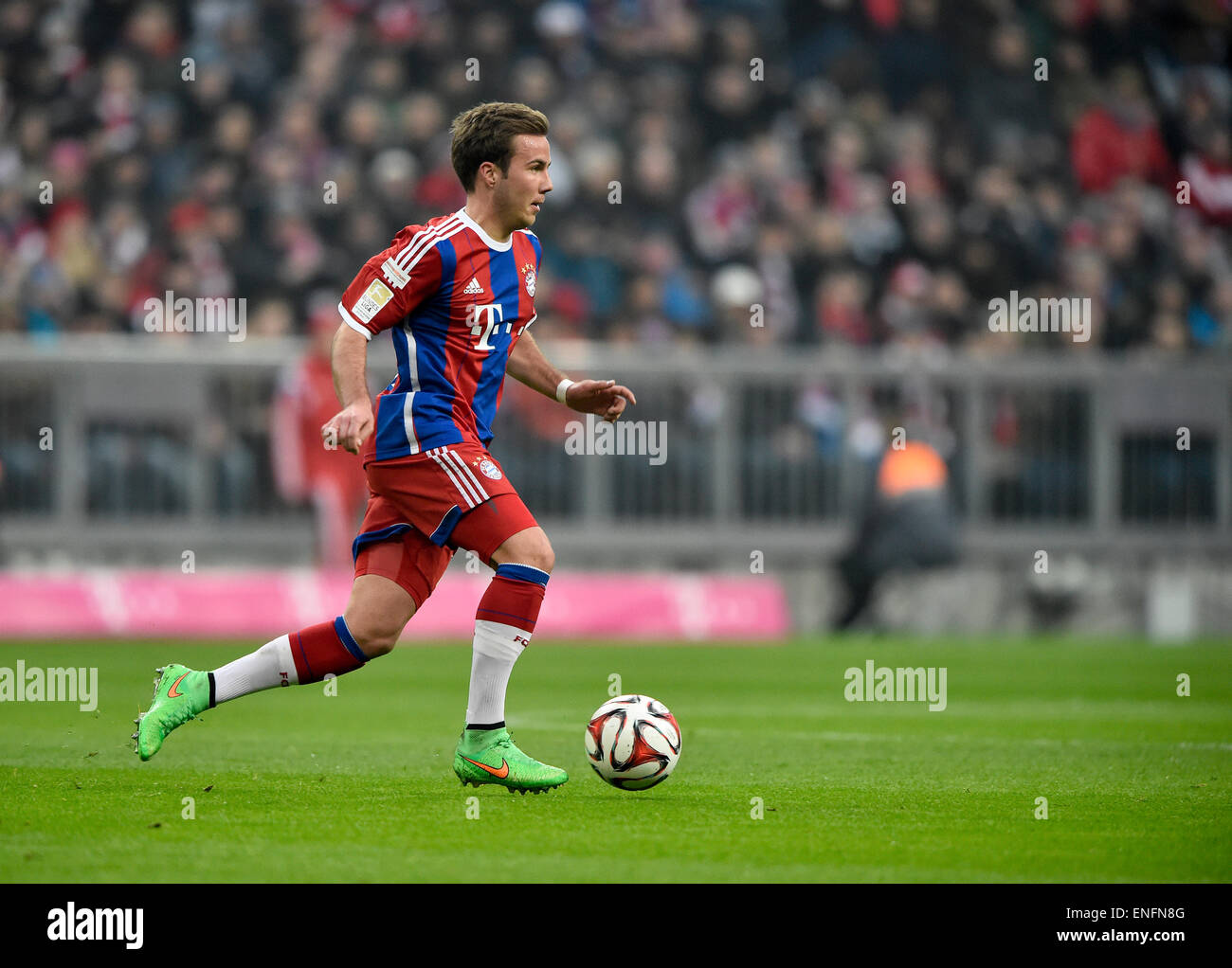 Mario Götze, FC Bayern München, Allianz Arena, München, Upper Bavaria ...