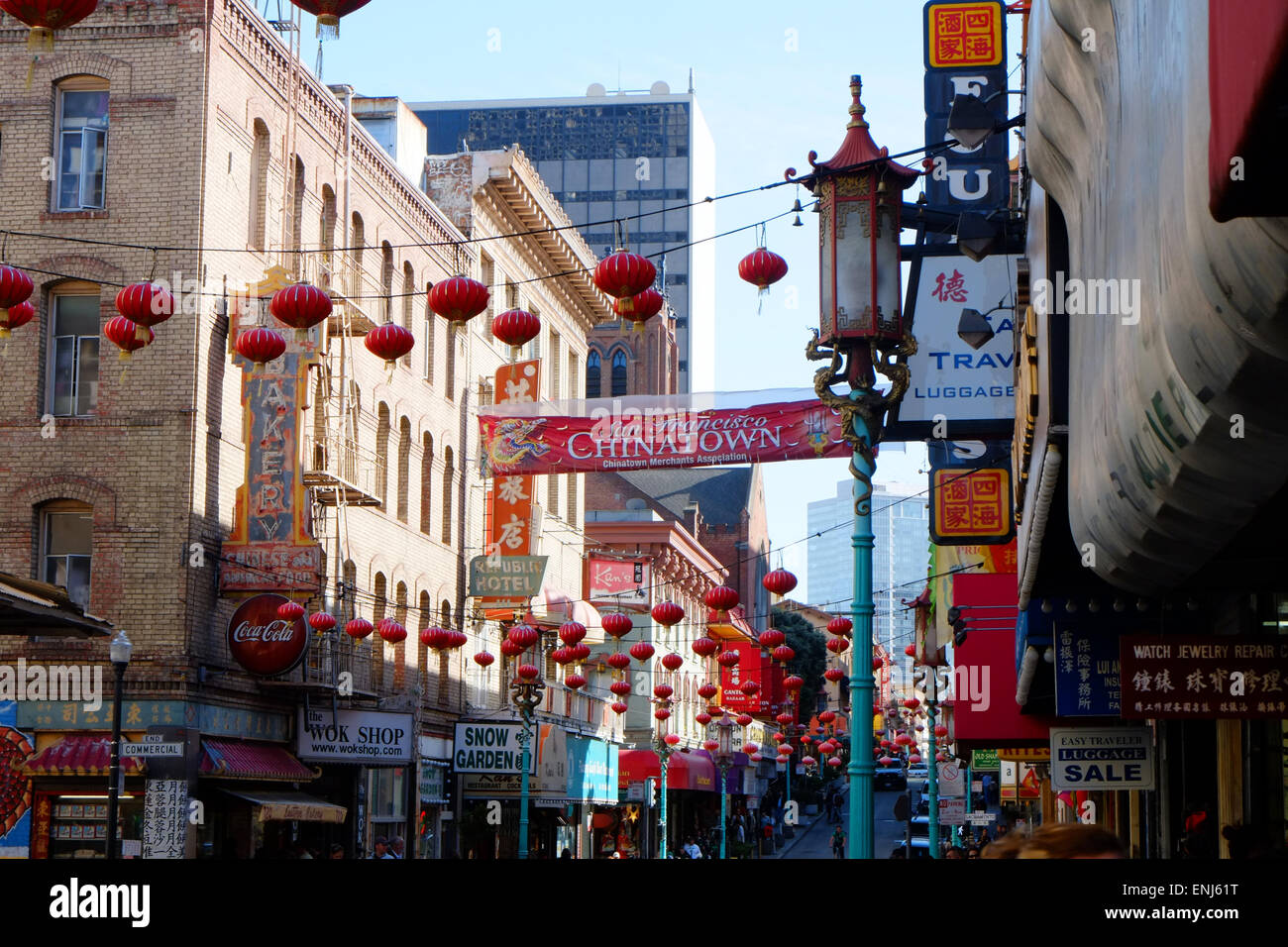 Chinatown, San Francisco, Kalifornien, USA Stockfotografie - Alamy