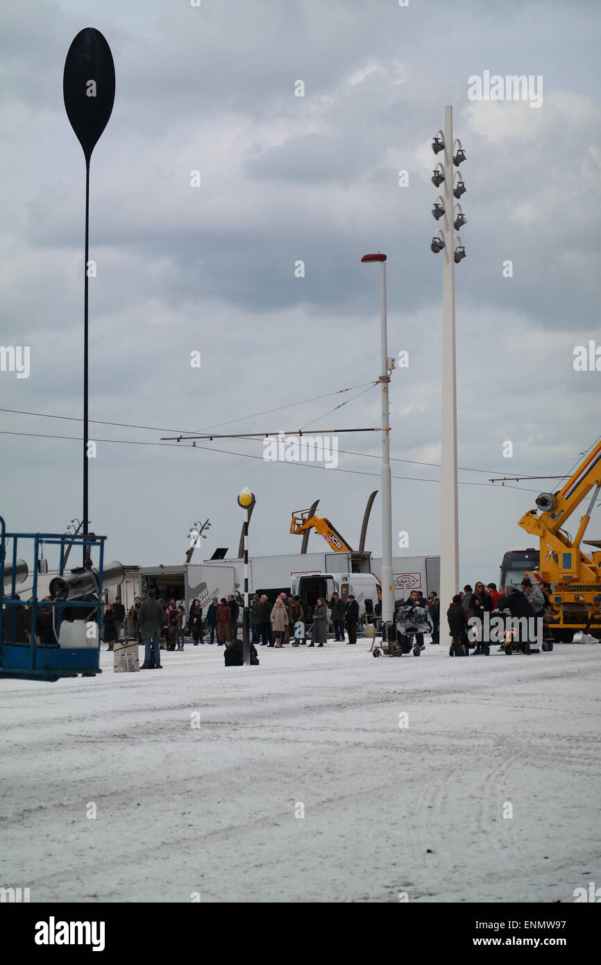 Blackpool, UK. 8. Mai 2015. Burtons Film 'Miss Peregrine Home für ...