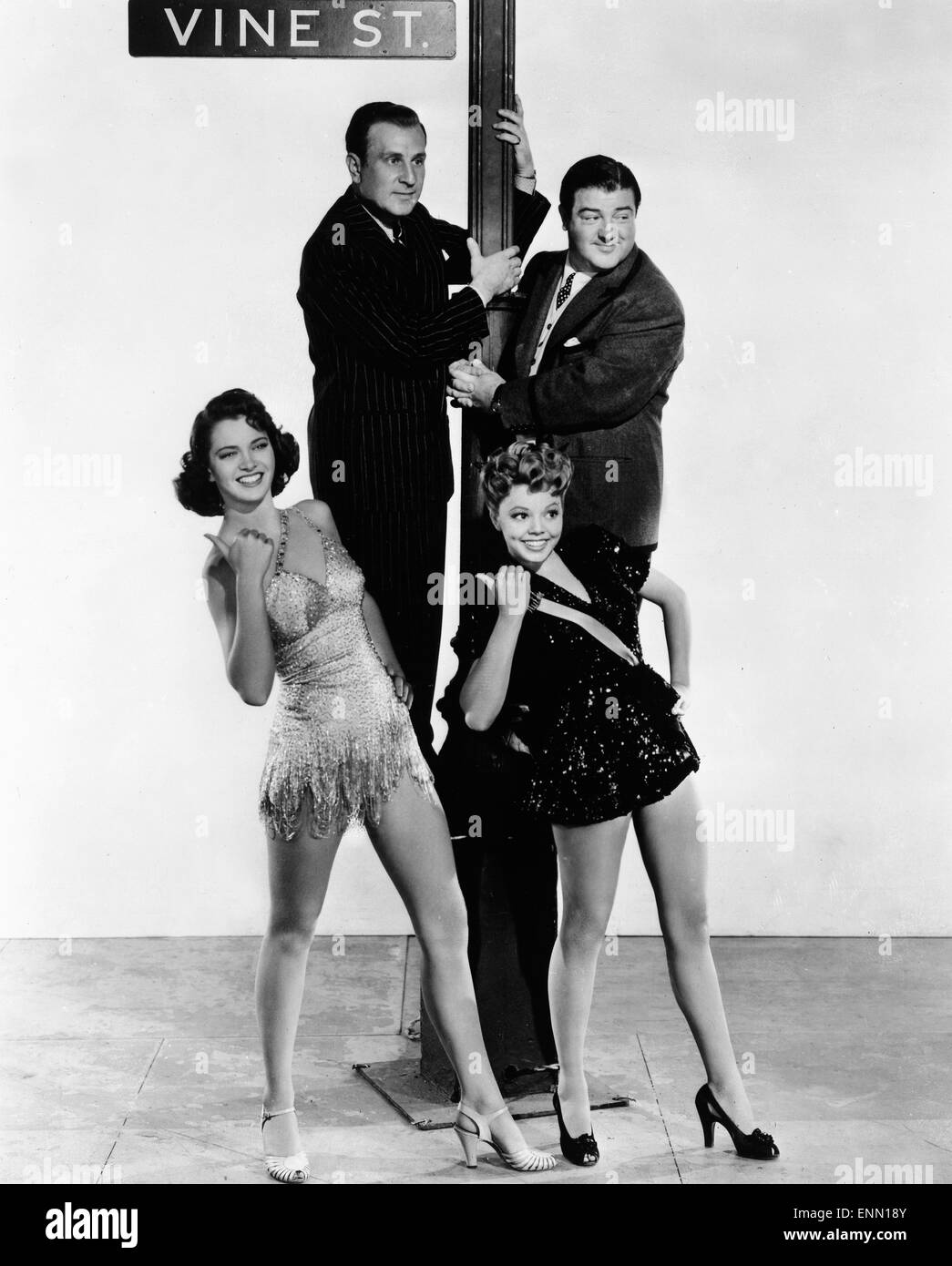 Abbott Und Costello in Hollywood, USA 1945, Regie: S. Sylvan Simon ...