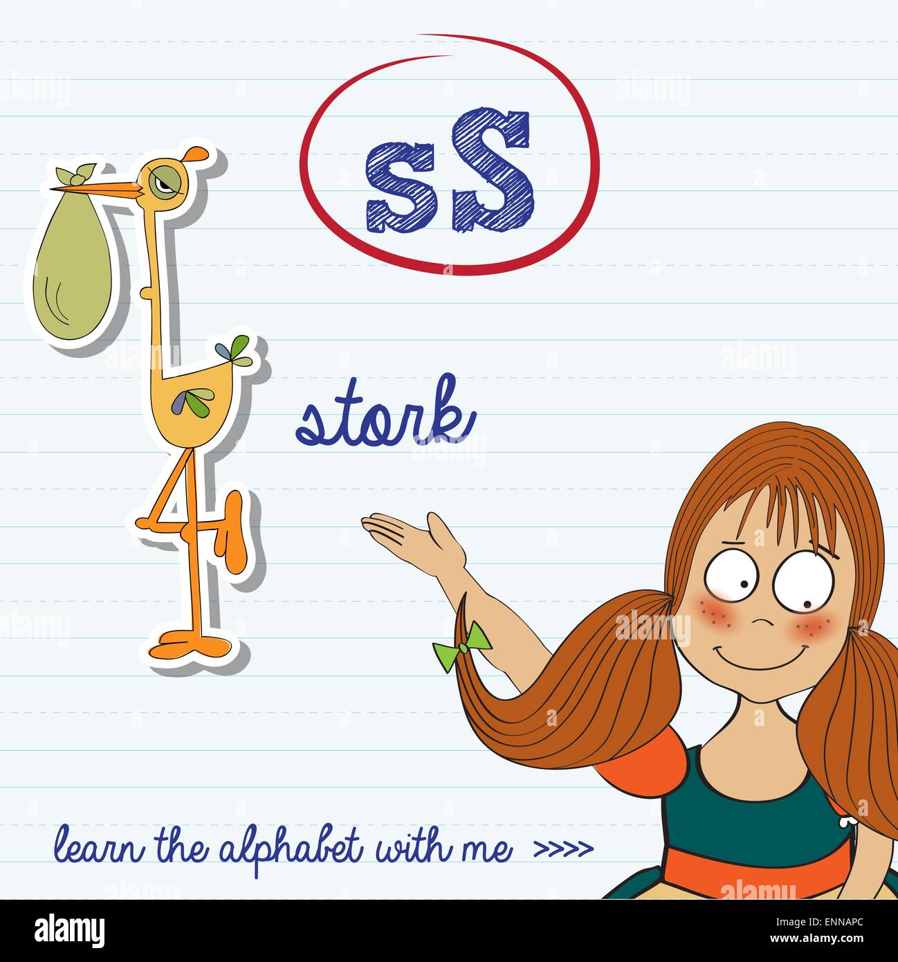 Abc arbeitsblatt Stock-Vektorgrafiken kaufen - Seite 2 - Alamy