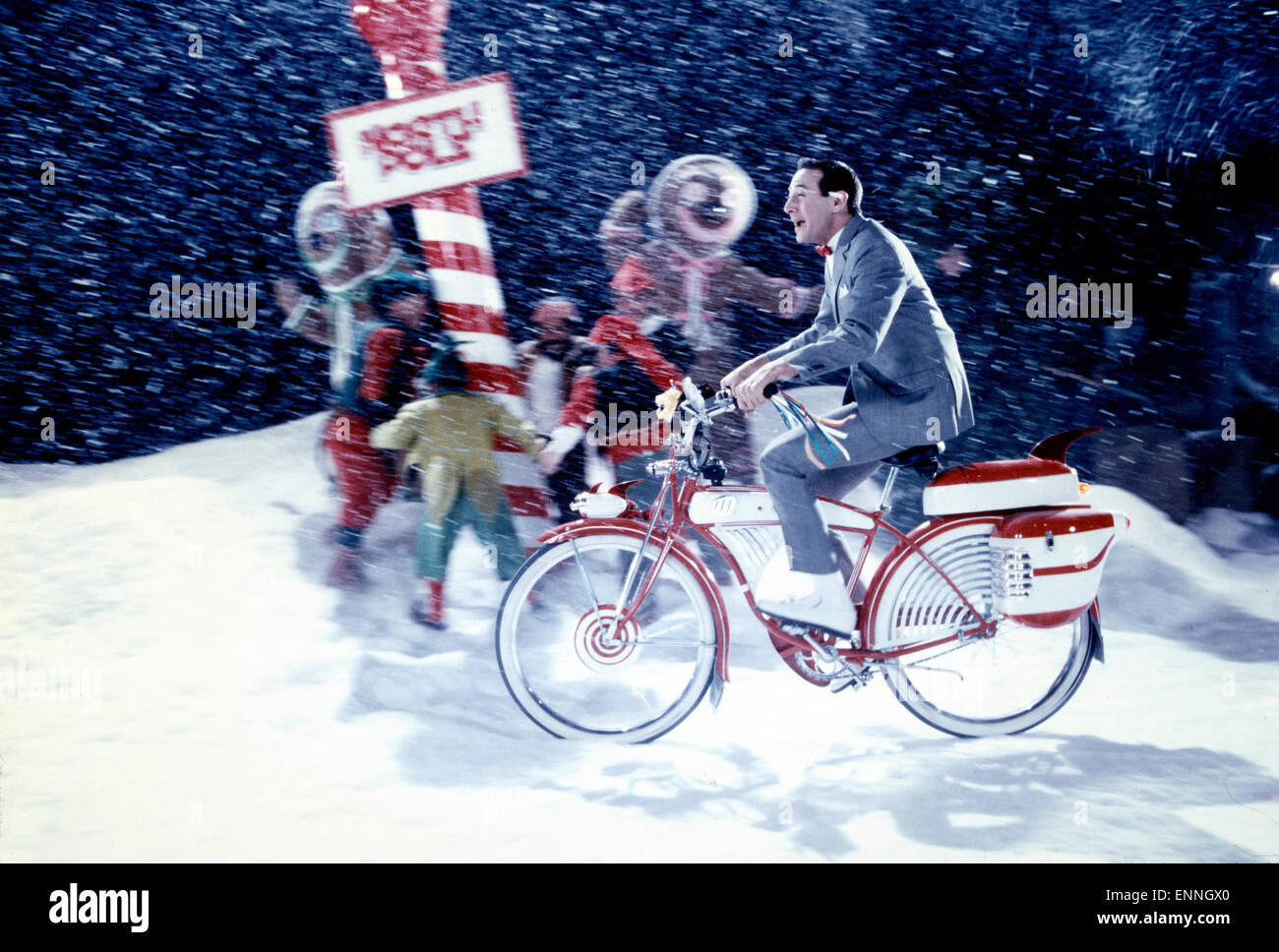 Pee-wee's Big Adventure, aka: Pee-wees Irre Abenteuer, USA 1985, Regie ...