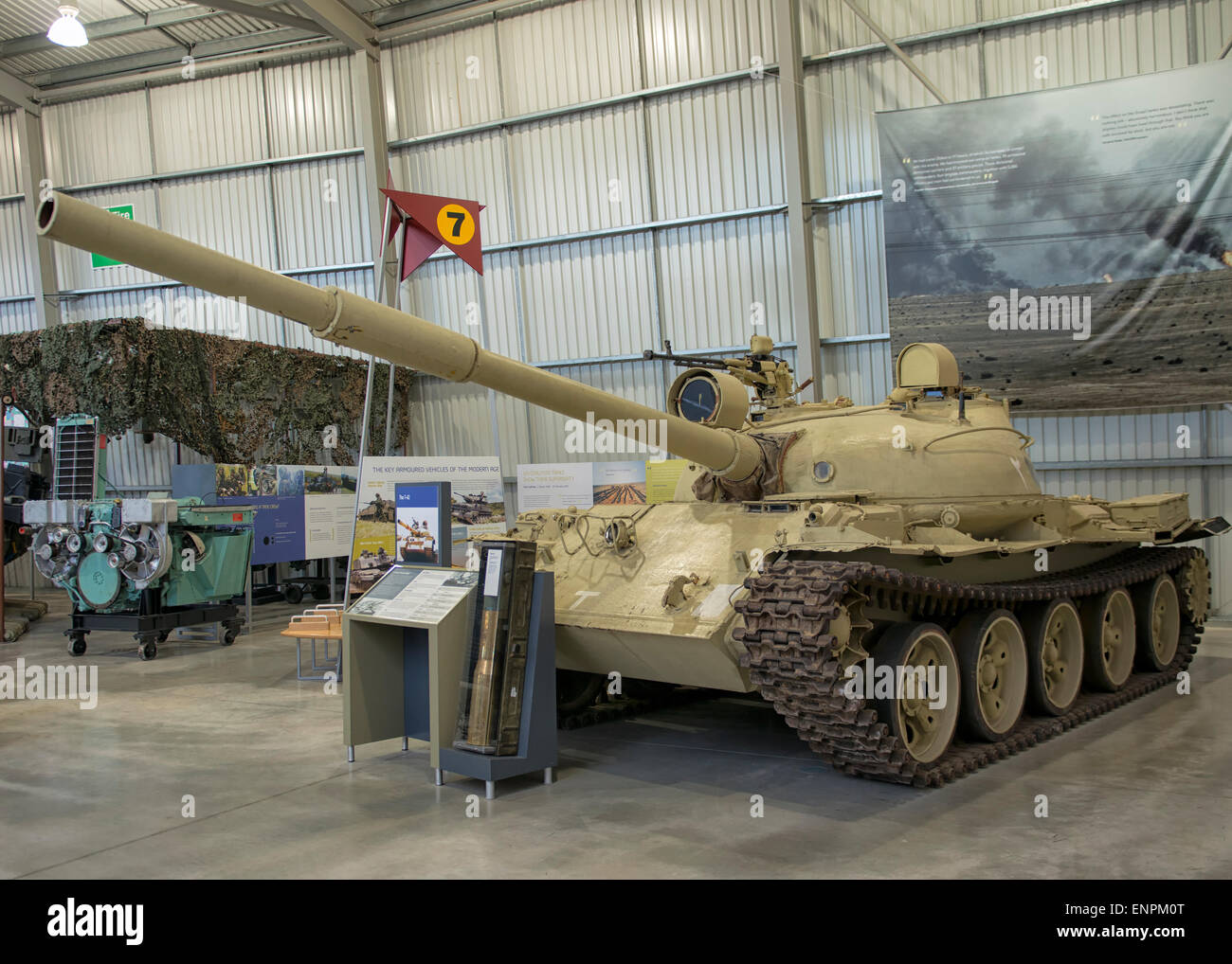 T-62 Tank im Tank Museum in Bovington, England Stockfotografie - Alamy