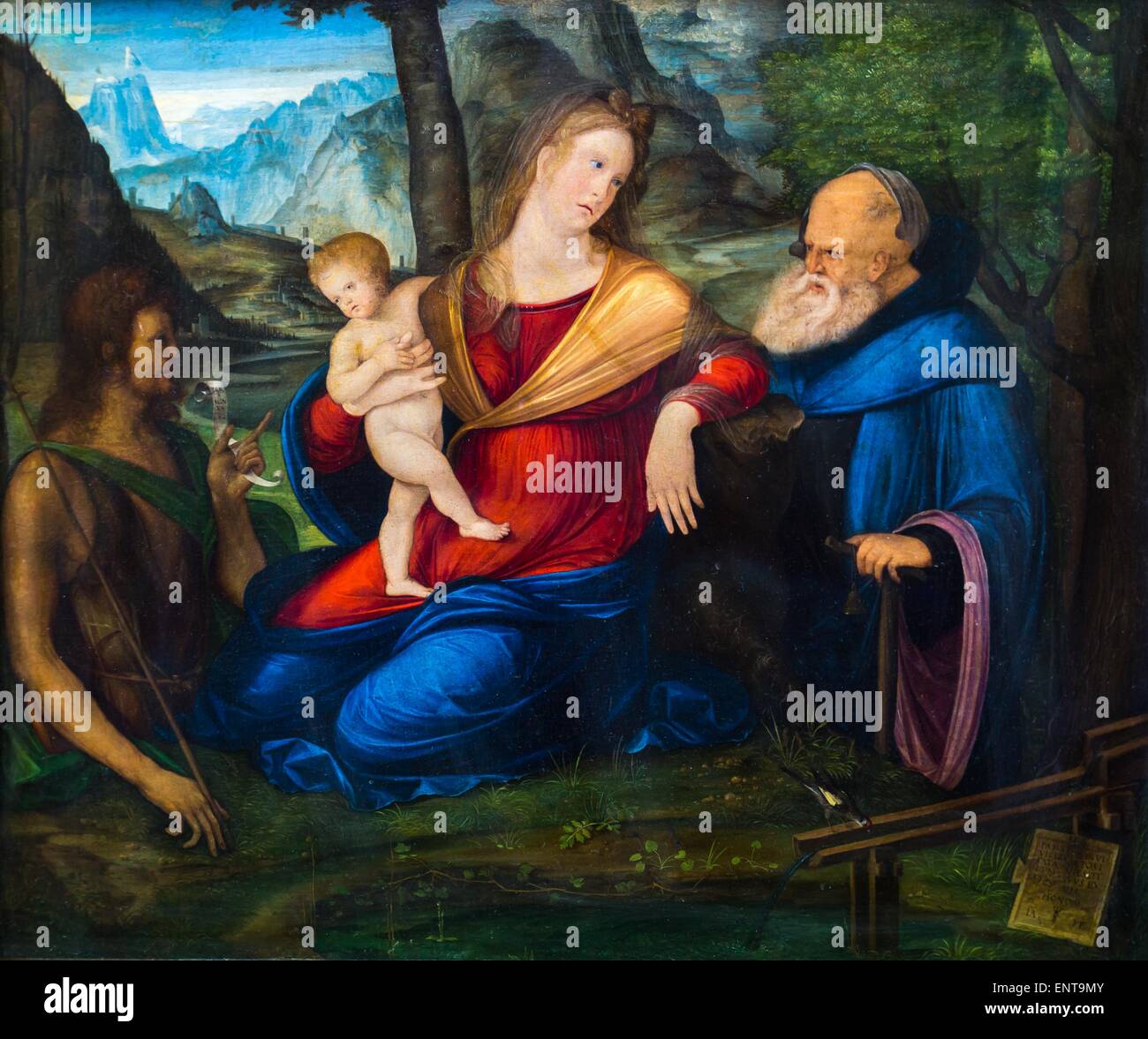 Jungfrau und kind mit johannes der täufer -Fotos und -Bildmaterial in hoher Auflösung – Alamy