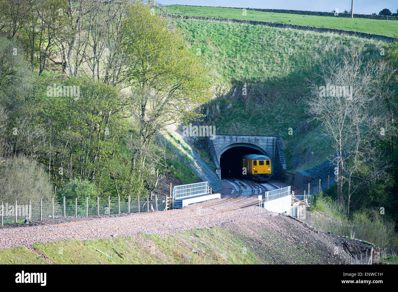 Galashiels, UK. 12 Mai 2015 Grenzen Eisenbahn, Galashiels, UK. Grenzen ...