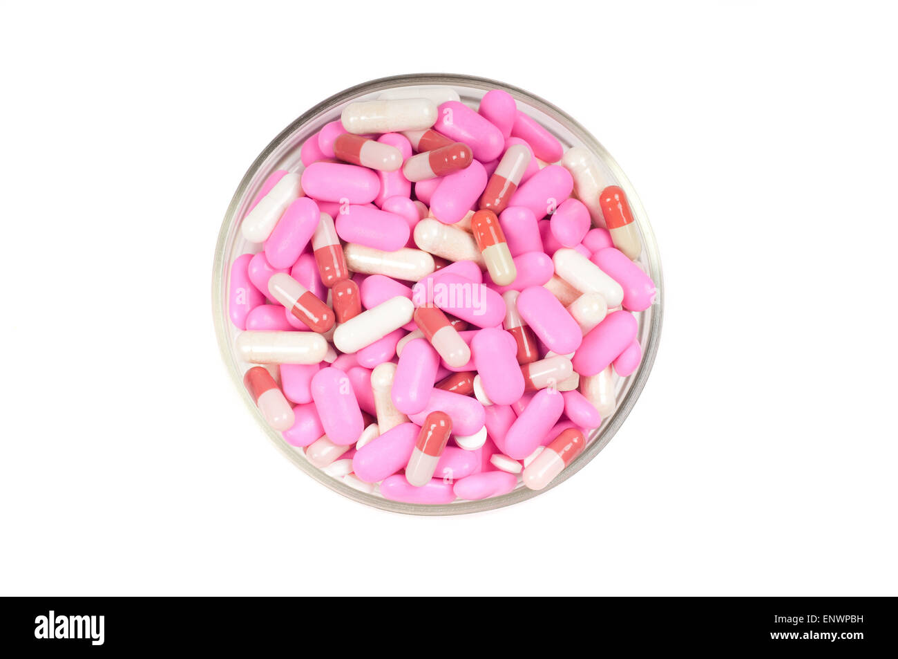 Rosa Tabletten Was Ist Das Ausgeschnittene Stockfotos und -bilder - Alamy