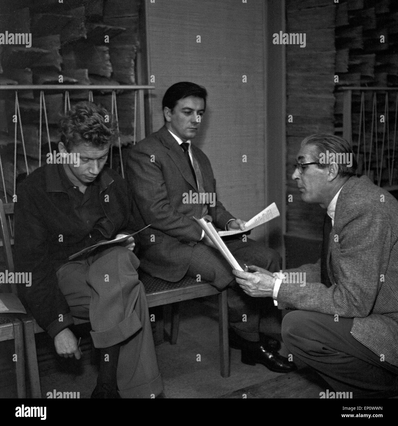 Deutschen Mass Heinz Reincke und Hans Reiser mit horsemanship Fritz ...