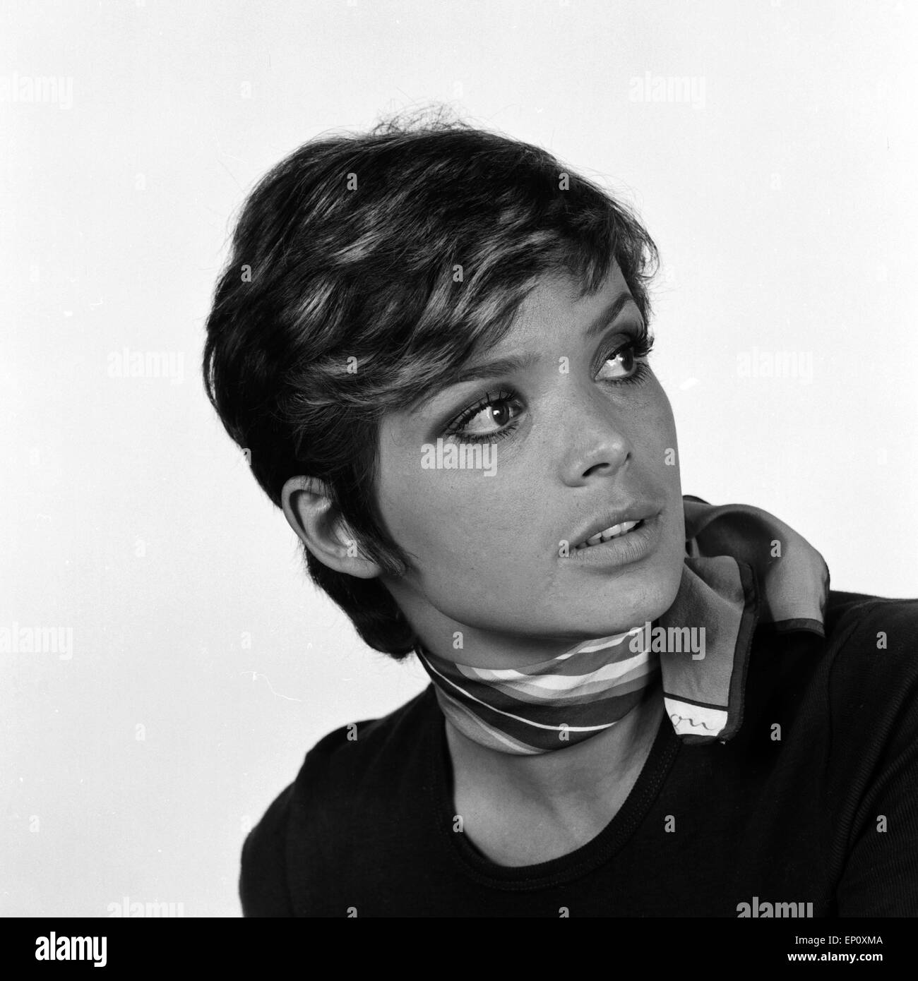 Deutsche Fictitious character Uschi Glas, Anfang 1970er Jahre. Die deutsche Schauspielerin Uschi ...