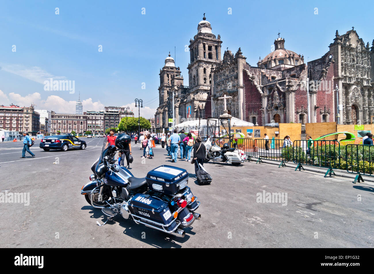 Zocalo Mexico City People Stockfotos und -bilder Kaufen - Alamy