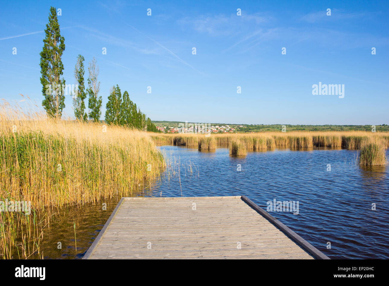 Strand In Mörbisch am Neusiedler See In Österreich Stockfotografie - Alamy