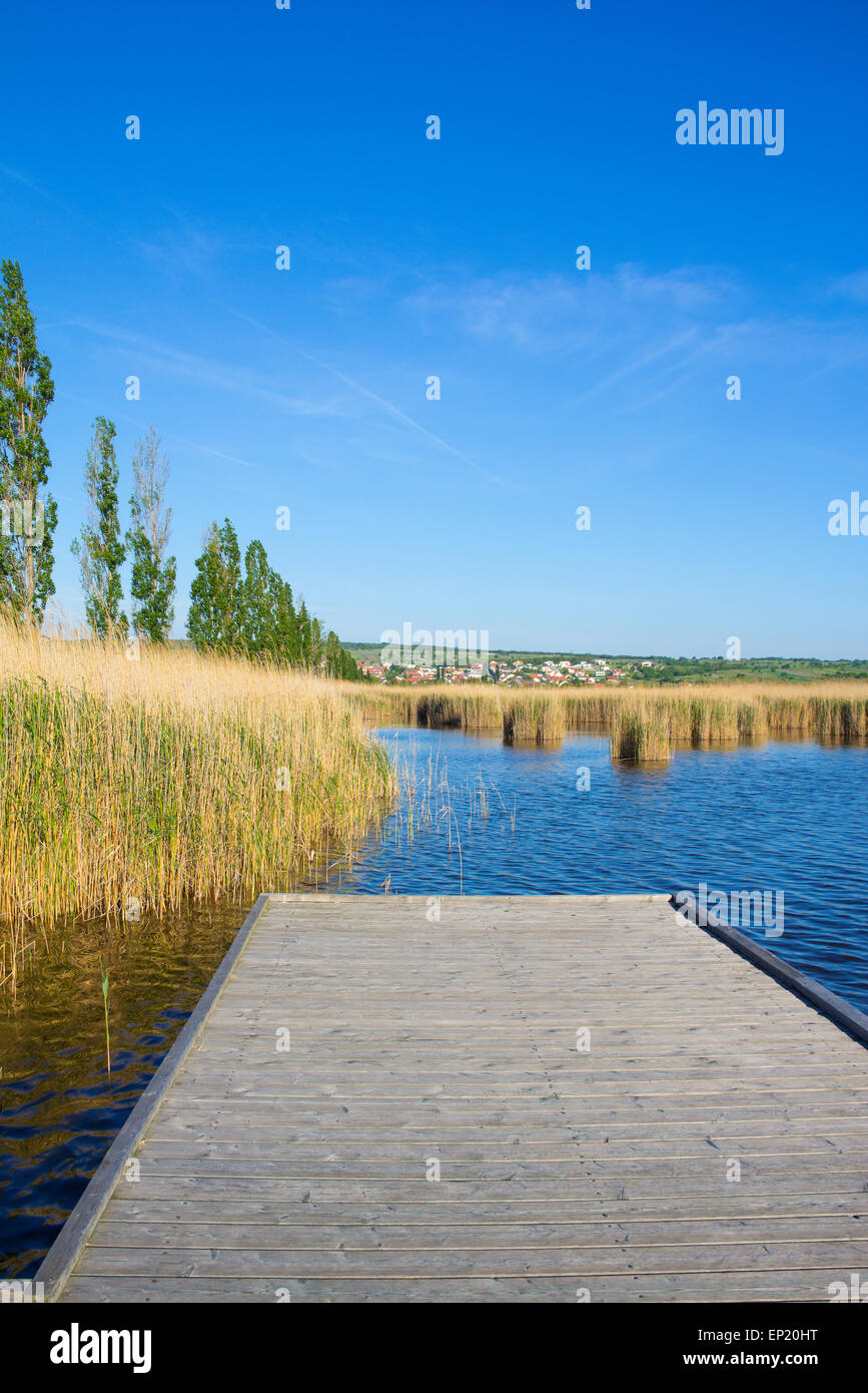 Strand In Mörbisch am Neusiedler See In Österreich Stockfotografie - Alamy