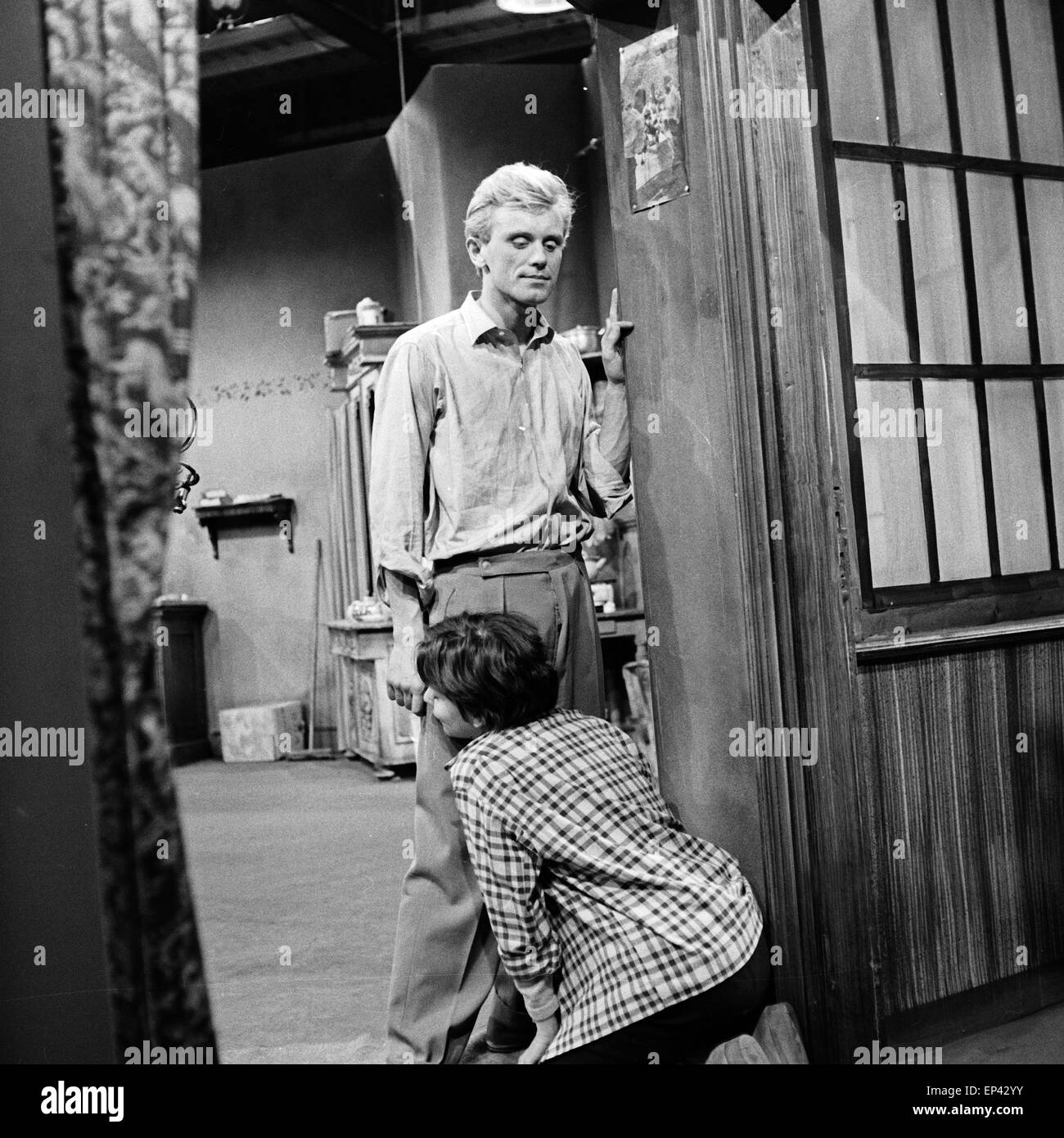 Blick Zurück Im Zorn, Fernsehspiel, Deutschland 1958, Regie: John Olden, Monia: Ingrid Andree ...
