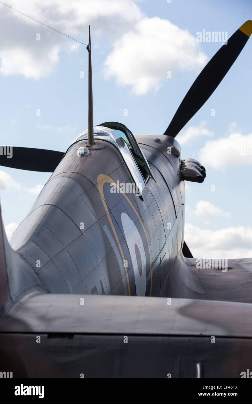Supermarine spitfire p9374 fighter Stockfotos und -bilder Kaufen - Alamy