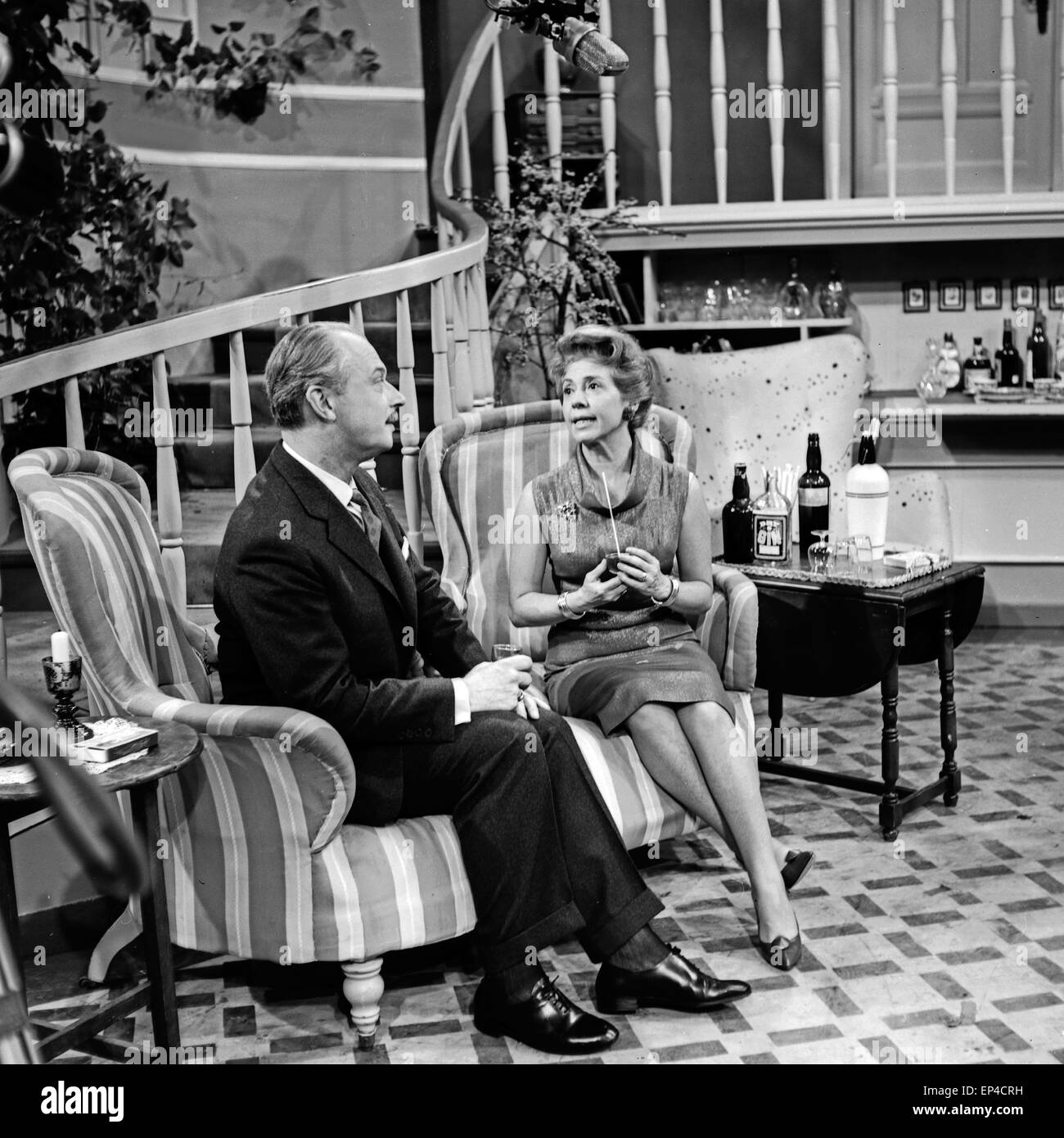 Unser Herr Vater, Deutschland 1958, Fernsehfilm, Regie: John Olden, Monia: Erik Frey, Inge ...