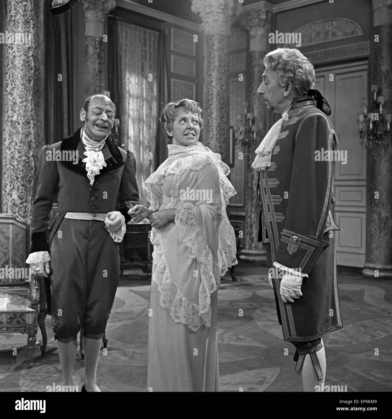 Madame sans-gen, Fernsehfilm, Deutschland 1960, Regie: John Olden, Monia: Inge Meysel, Bobby ...