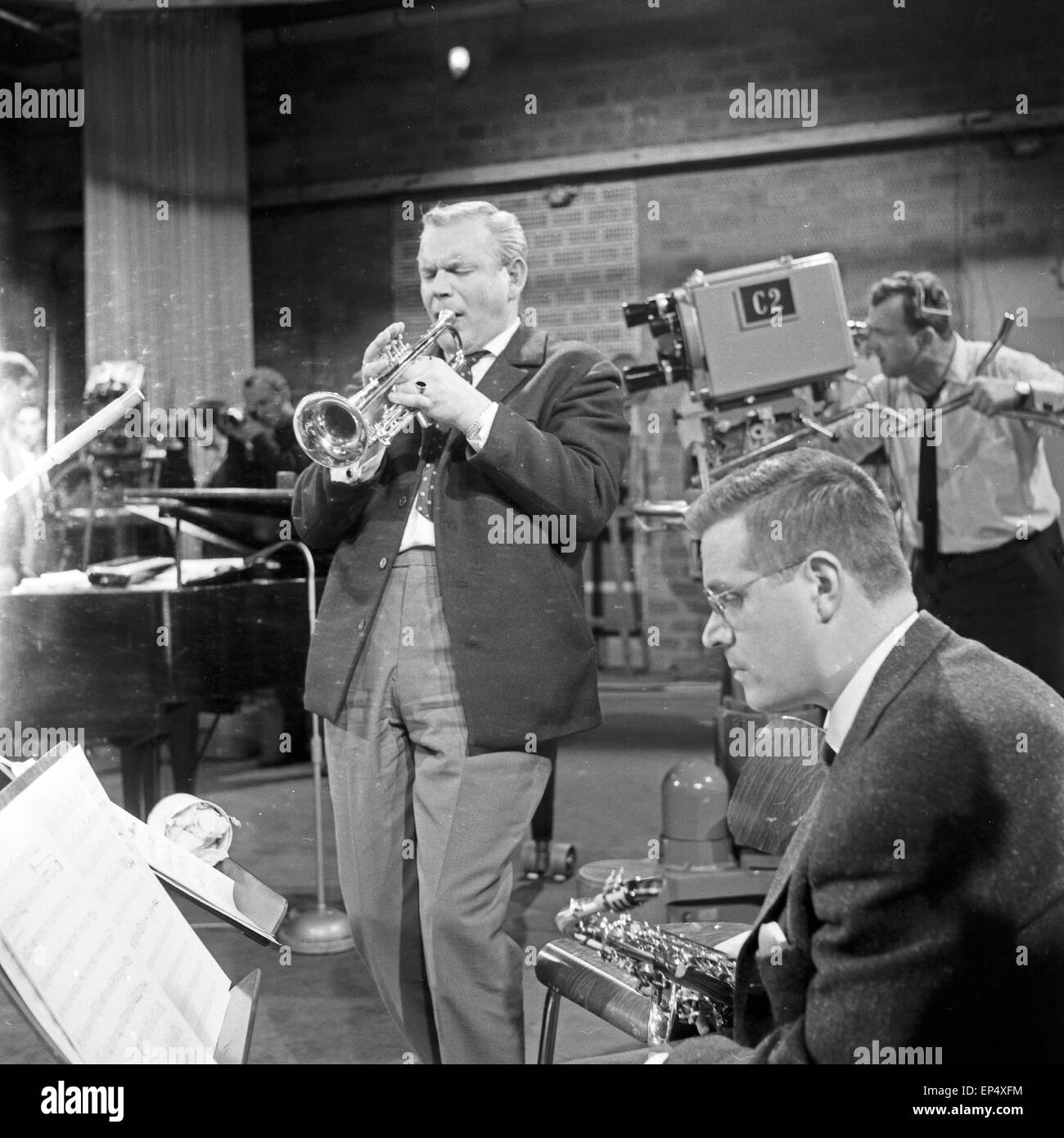 Jazztrompeter Beim Jazz Workshop des NDR in Hamburg, Deutschland ...