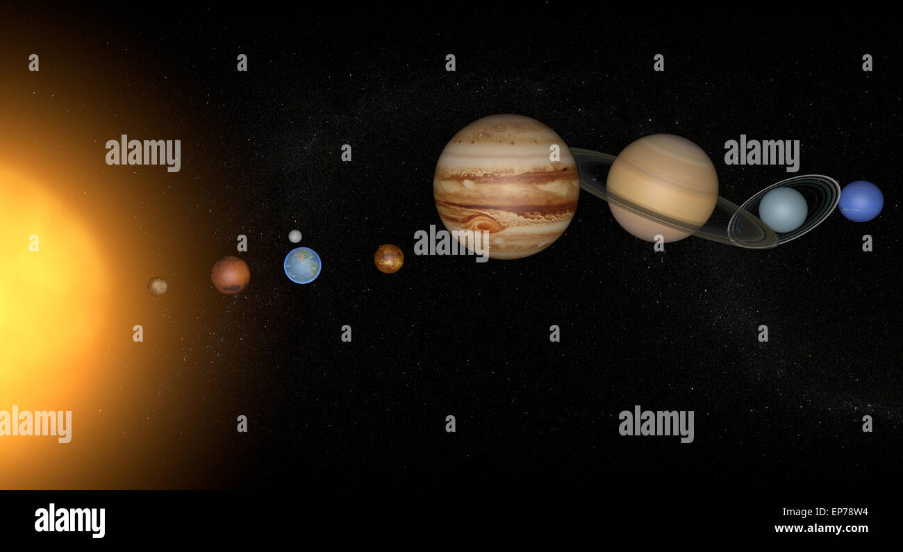 Planeten sonnensystem -Fotos und -Bildmaterial in hoher Auflösung – Alamy