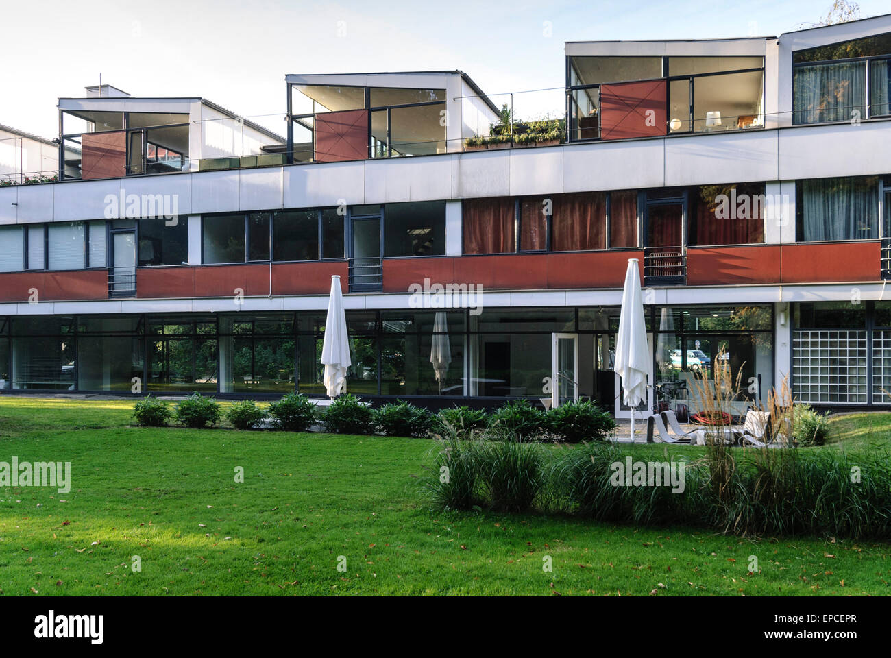 Berlin. Deutschland. Hansaviertel Interbau 1957. Eternithaus, entworfen ...