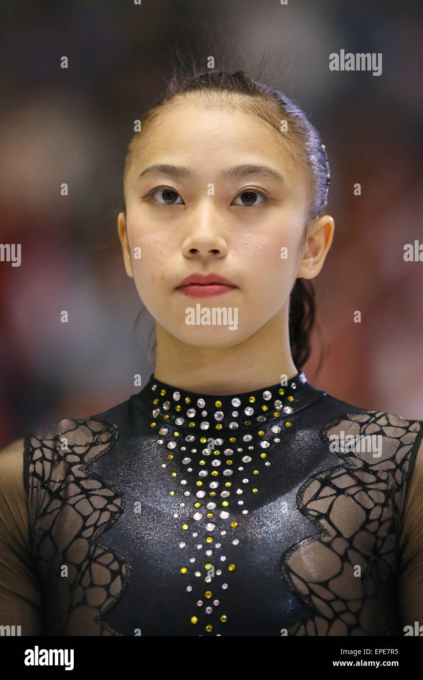 Yoyogi 1. Gymnasium, Tokio, Japan. 17. Mai 2015. Sakura Yumoto, 17. Mai ...