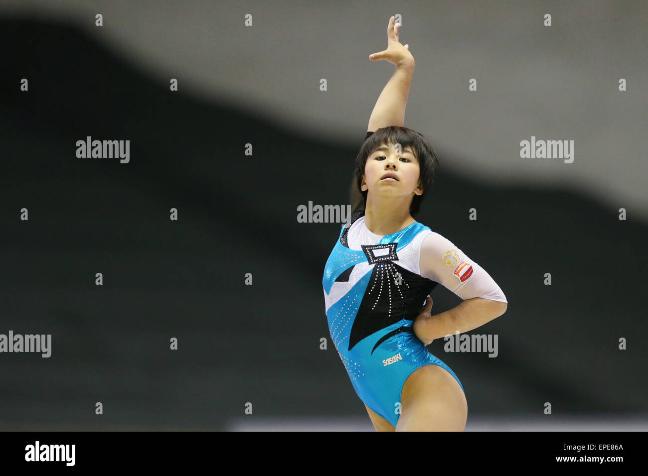 Yoyogi 1. Gymnasium, Tokio, Japan. 17. Mai 2015. Mai Murakami, 17. Mai 2015 - Kunstturnen: Der ...