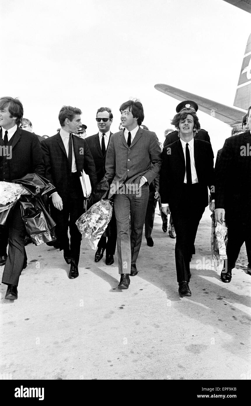 1960er jahre jubel fans und fanclubs blumen george harrison -Fotos und ...