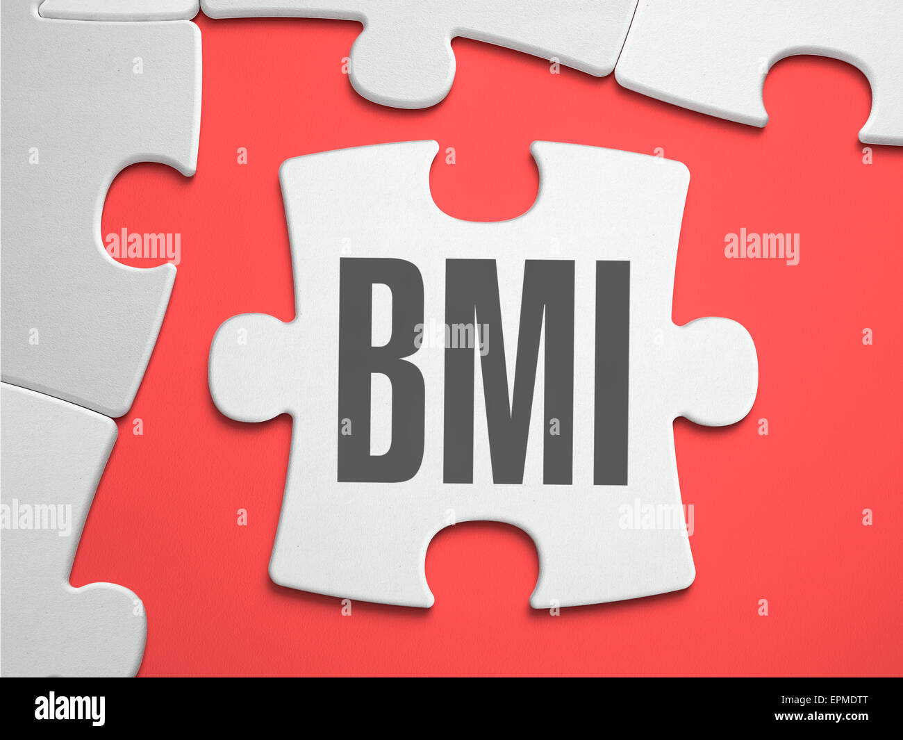 BMI - Body-Mass-Index - Text auf Rätsel an der Stelle der fehlenden ...