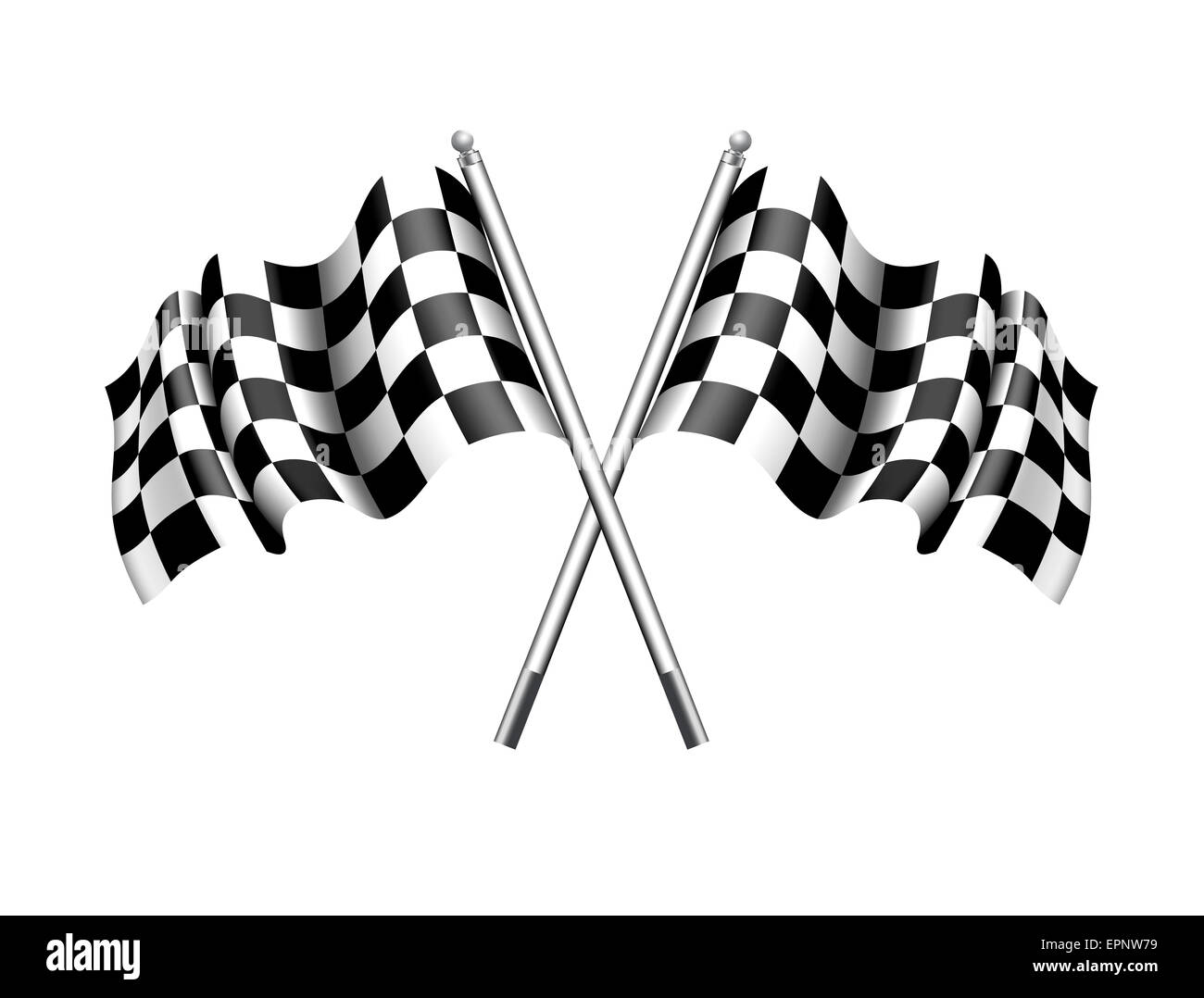 Racing Finish Line Flag Stockfotos und -bilder Kaufen - Alamy