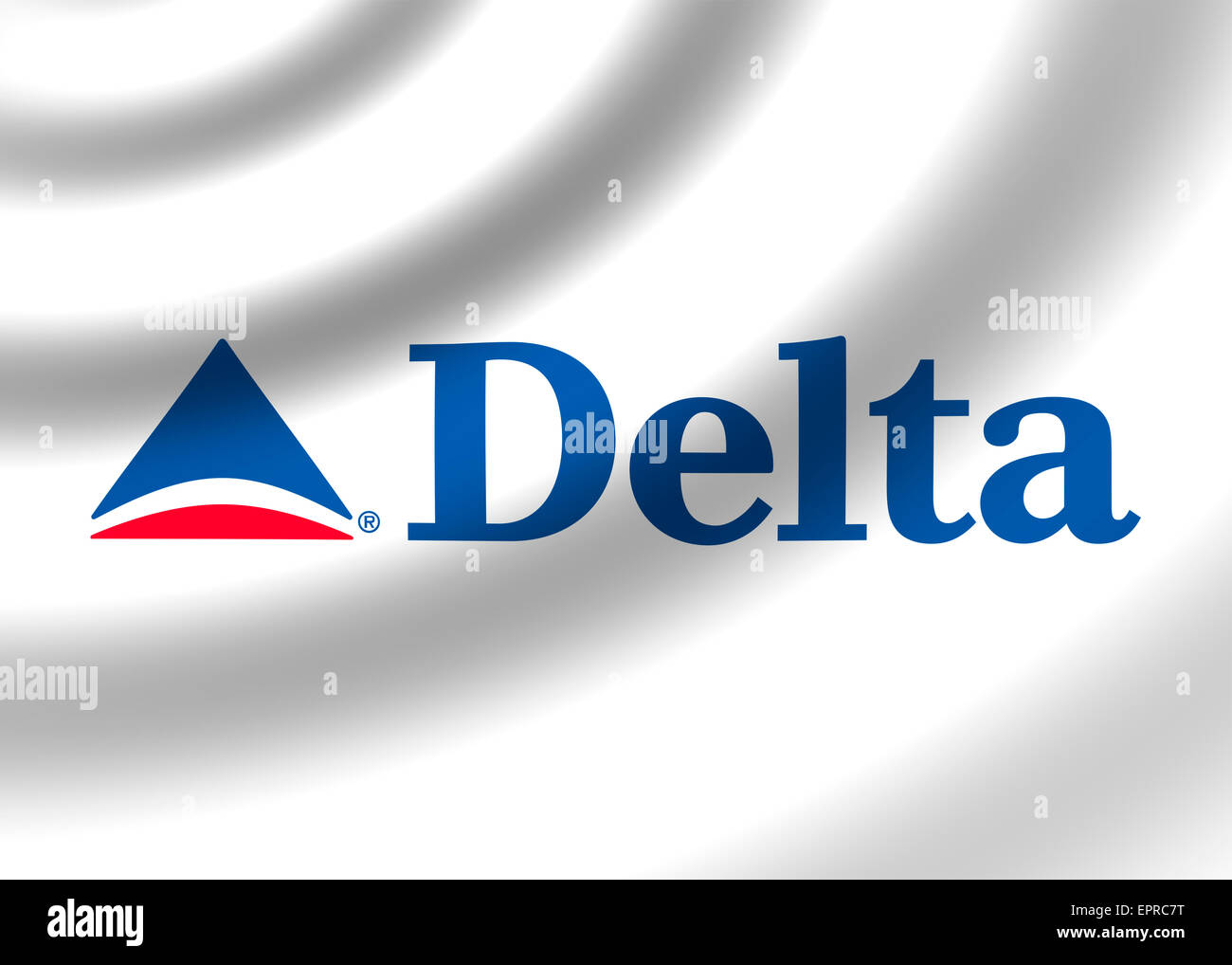 Delta Airlines logo Symbol Flagge emblem Zeichen Stockfotografie - Alamy
